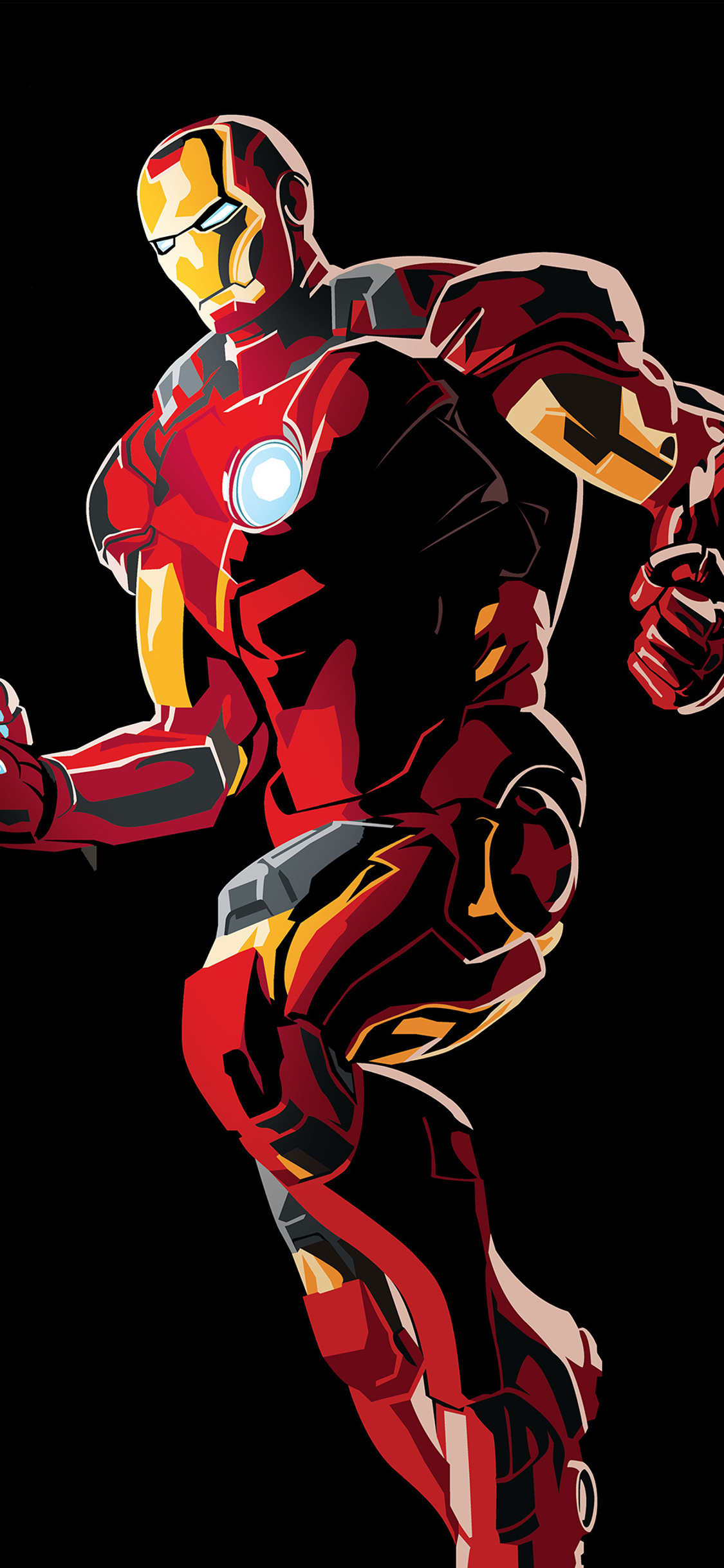 1125x2436 Iron Man Graphic Design 4k Iphone XS,Iphone 10,Iphone X ,HD ...