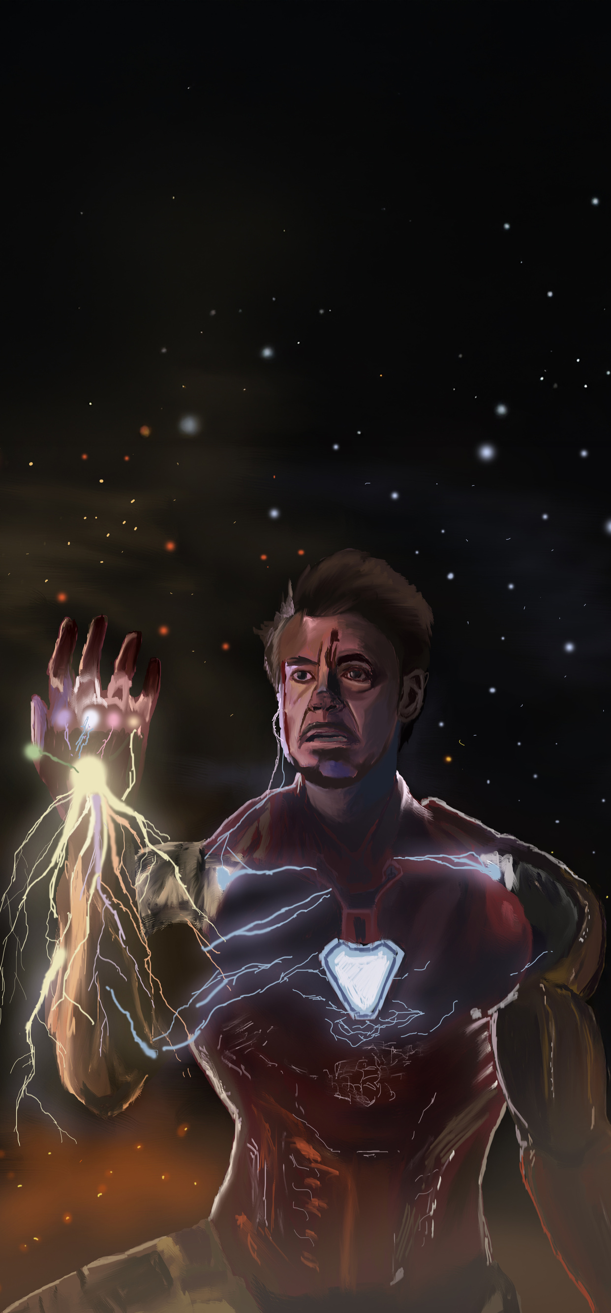 1242x2668 Iron Man Infinity Gauntlet Stone Power Iphone XS MAX ,HD 4k ...