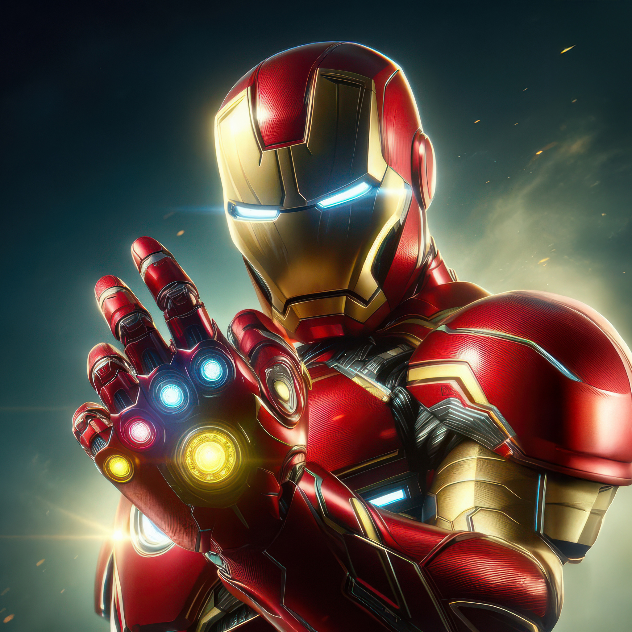 2048x2048 Iron Man Marvel Armored Hero Ipad Air ,HD 4k Wallpapers ...