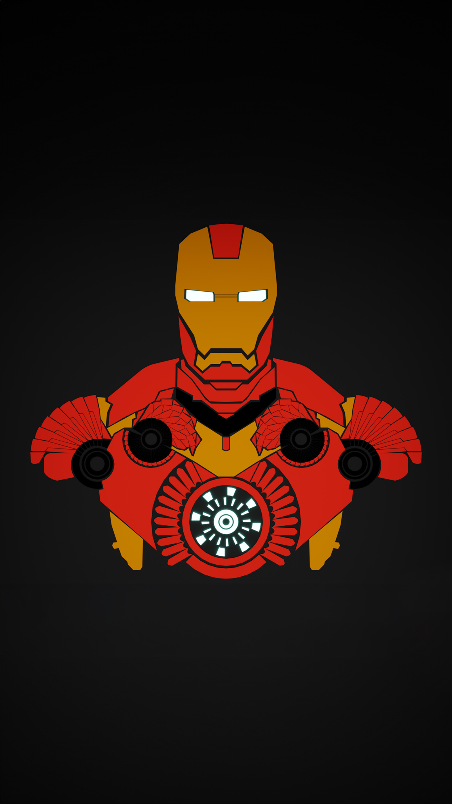 1440x2560 Iron Man Minimalist Arsenal Samsung Galaxy S6,S7 ,Google ...