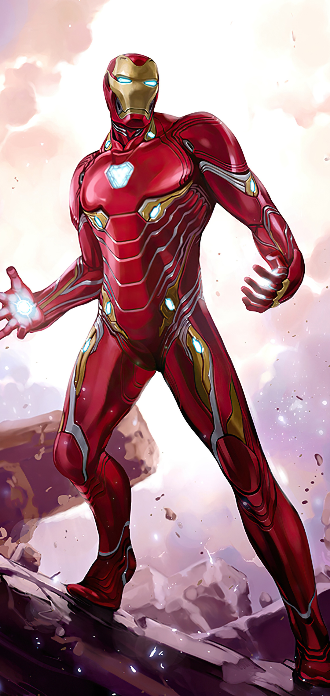 1080x2280 Iron Man Side One Plus 6,Huawei p20,Honor view 10,Vivo y85 ...