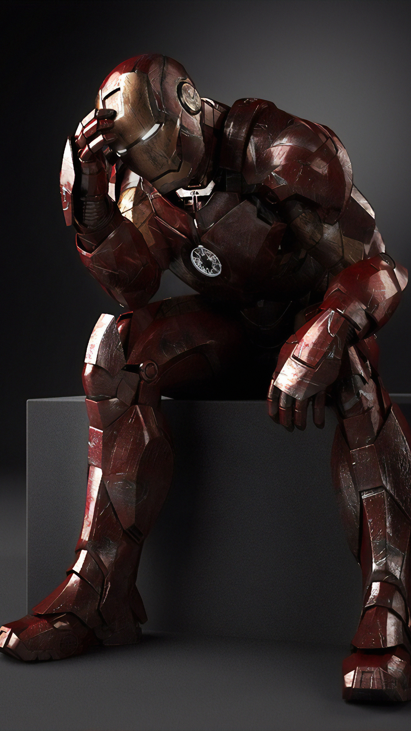 1440x2560 Iron Man Thinking Samsung Galaxy S6,S7 ,Google Pixel XL ...
