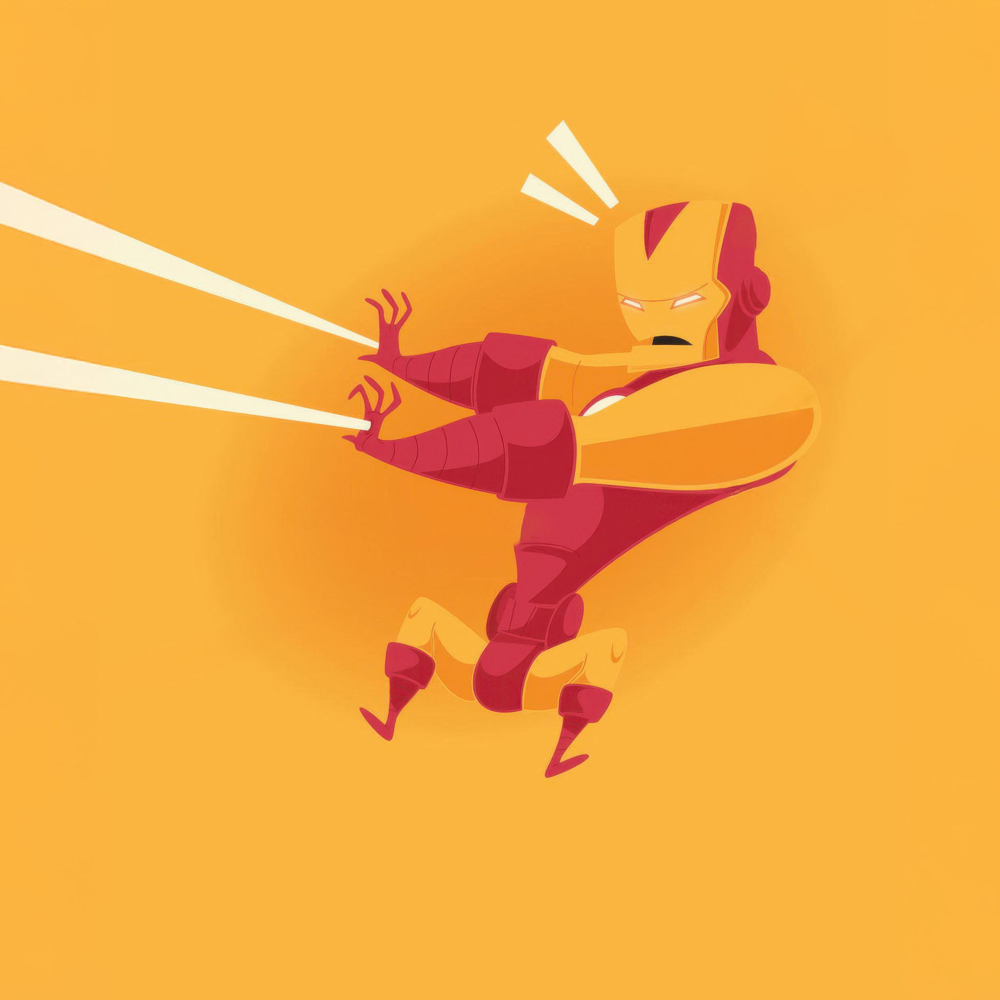 2048x2048 Iron Man Vector Ipad Air ,HD 4k Wallpapers,Images,Backgrounds ...