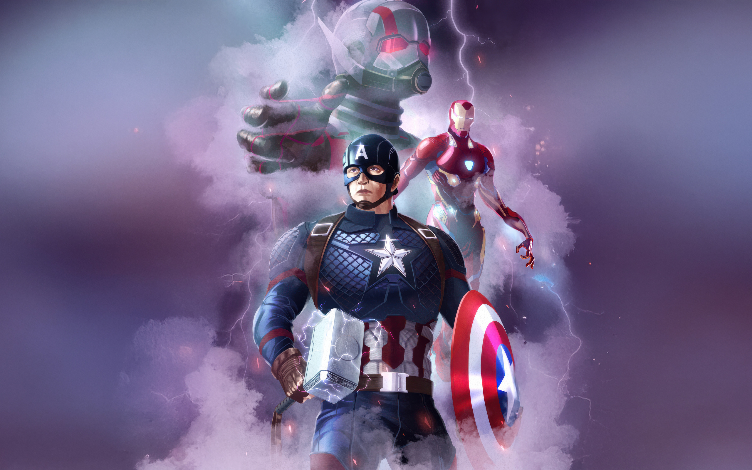 2560x1600 Iron Man X Cap X Ant Man Wallpaper,2560x1600 Resolution HD 4k ...