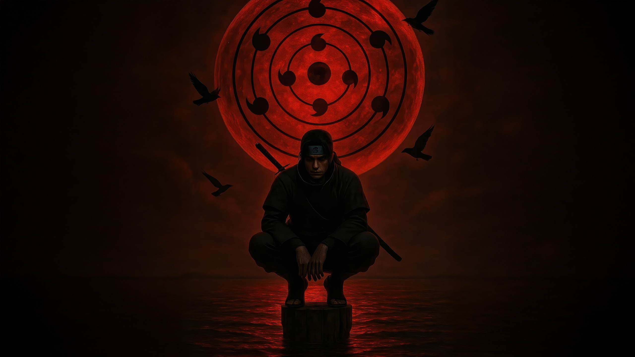 2560x1440 Itachi Uchiha From Naruto Anime 1440P Resolution ,HD 4k ...