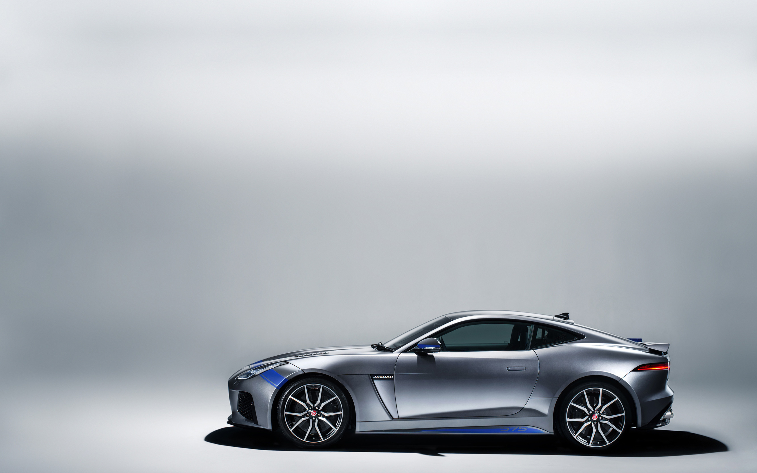 2560x1600 Jaguar F Type SVR Graphic Pack Coupe Side View 2018 Wallpaper ...