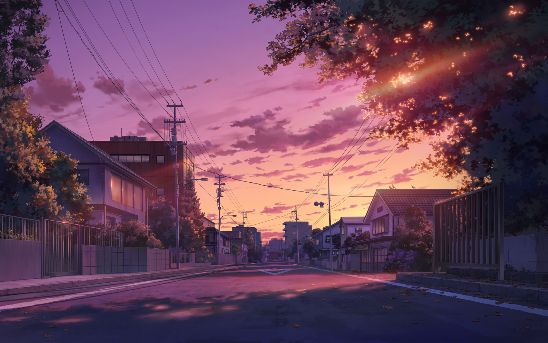 1920x1200 Japan House Orange Sky Calm 1080P Resolution ,HD 4k ...