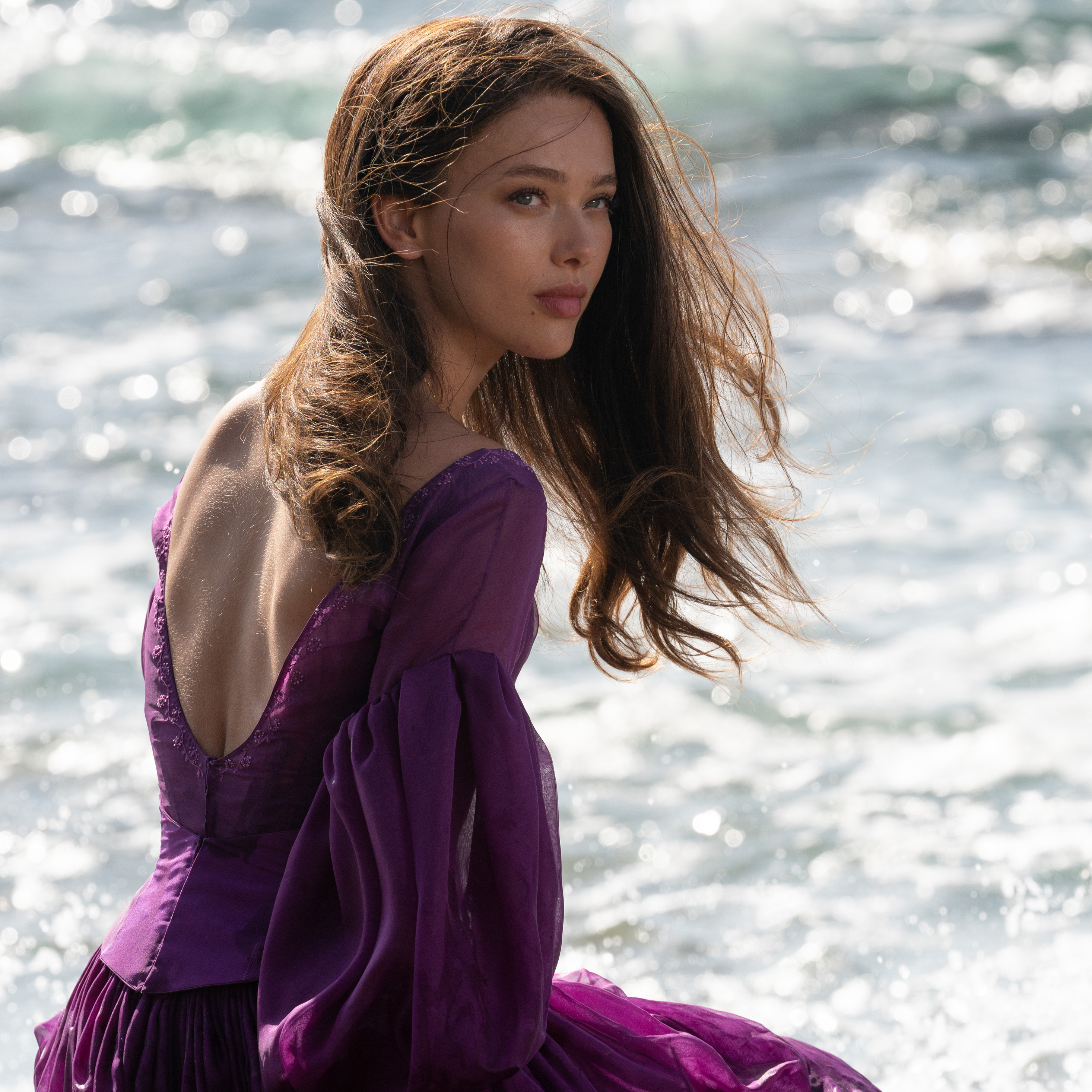 2932x2932 Jessica Alexander As Vanessa In The Little Mermaid Movie Ipad ...