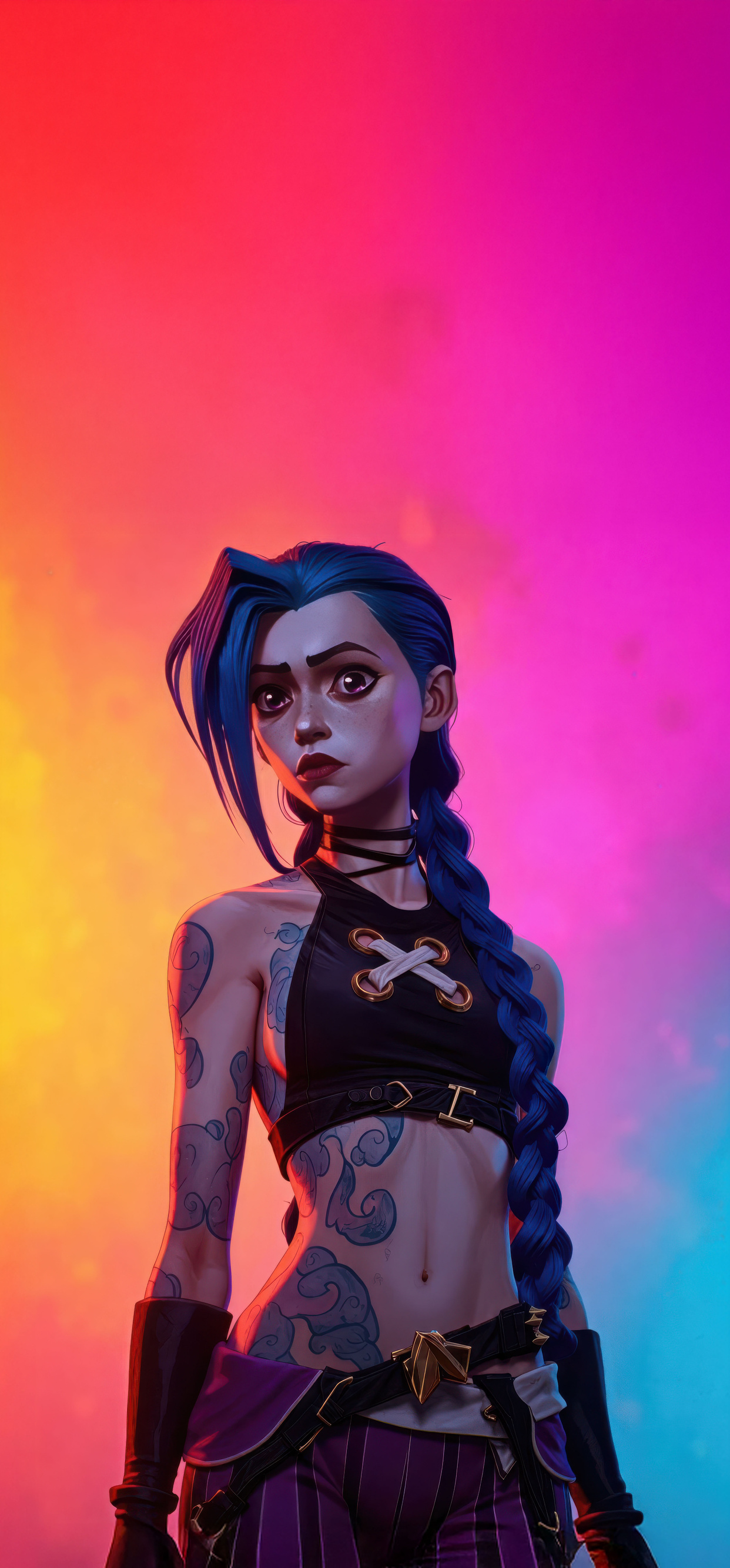 1242x2668 Jinx Arcade Anarchy Iphone XS MAX ,HD 4k Wallpapers,Images ...