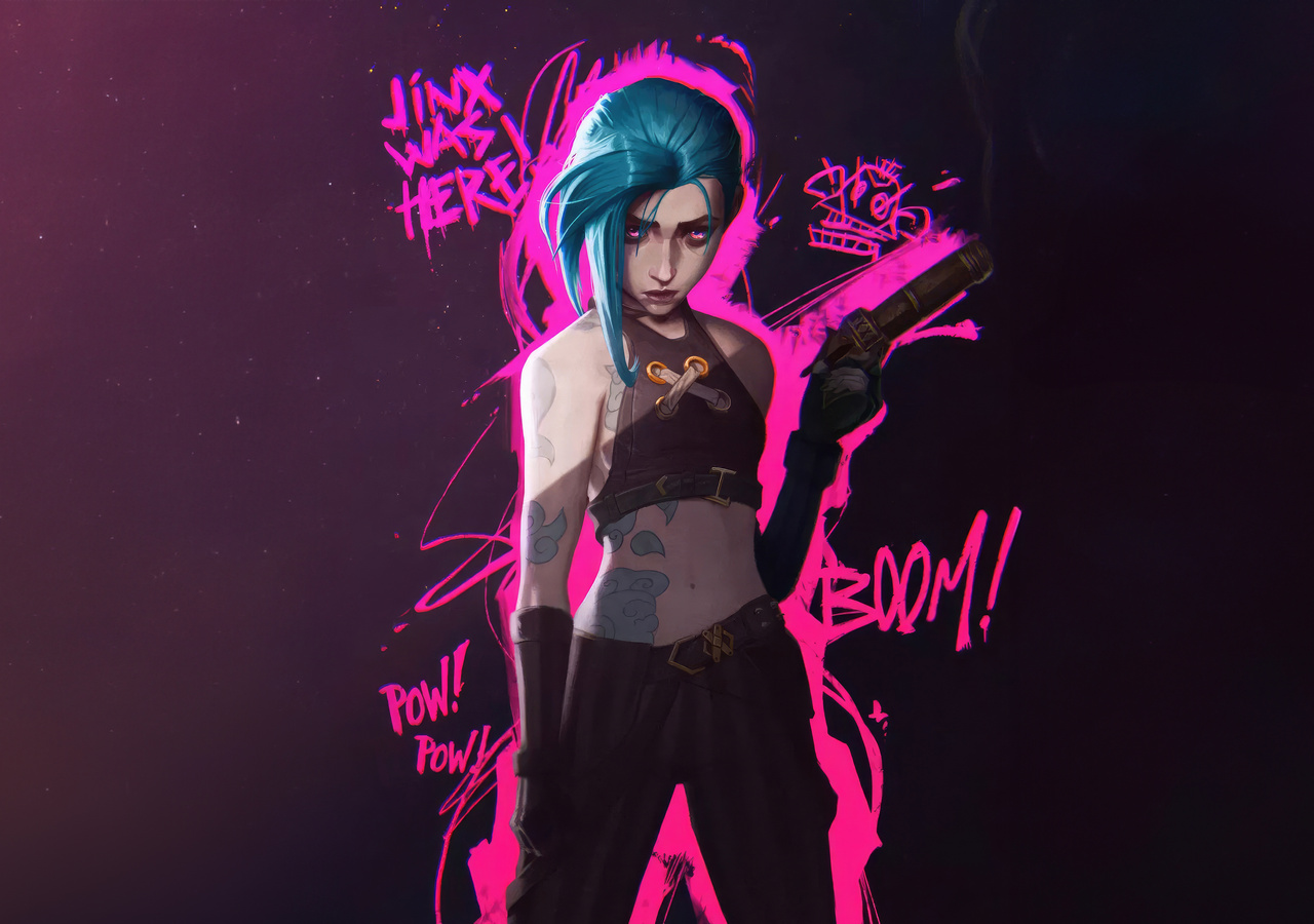1280x900 Jinx Arcane Season 2 Concept Art 5k 1280x900 Resolution HD 4k ...