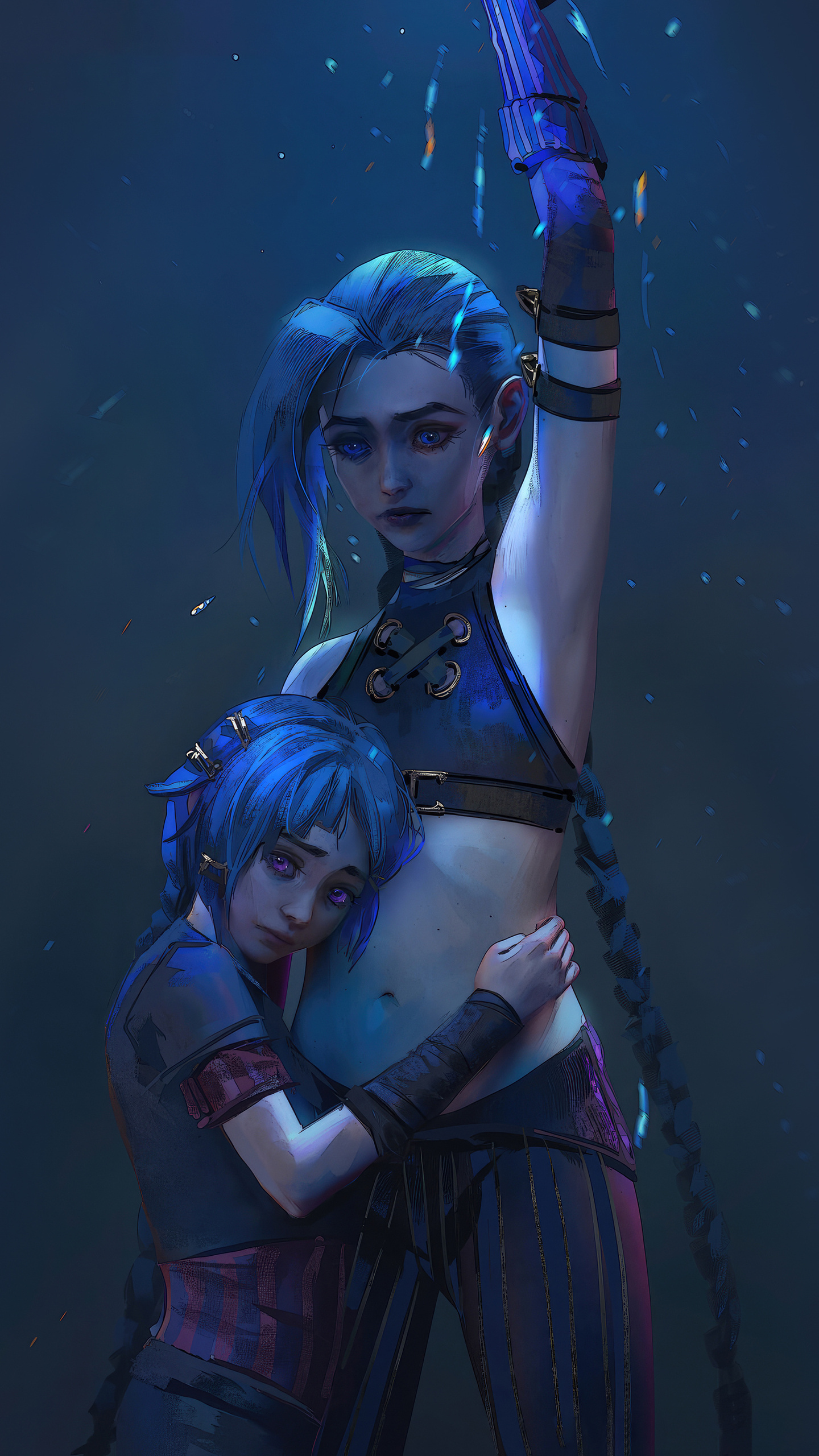 1440x2560 Jinx League Of Legends Playful Mayhem Samsung Galaxy S6,S7 ,Google Pixel XL ,Nexus 6 ...