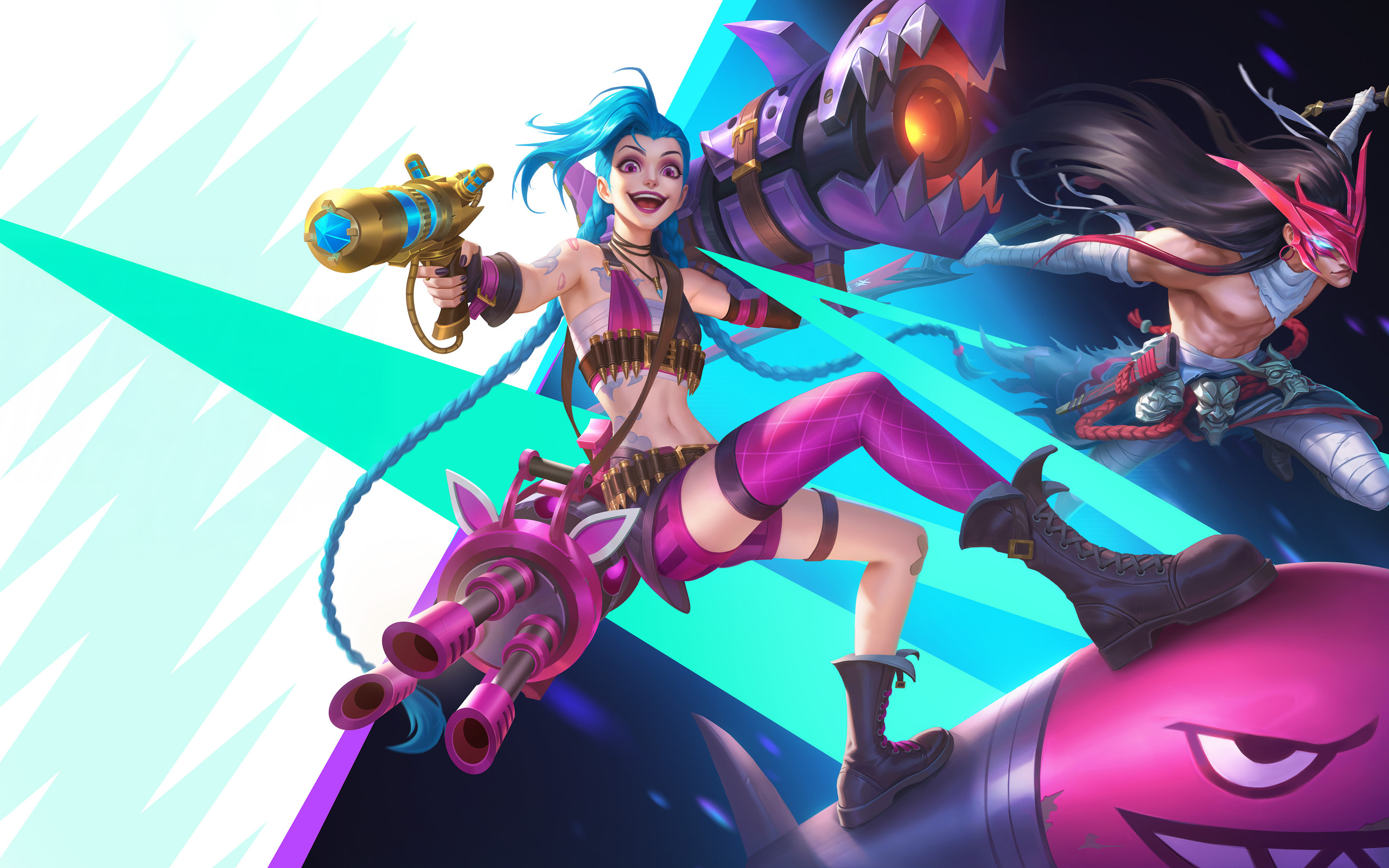 2560x1600 Jinx League Of Legends Wild Rift Wallpaper,2560x1600 Resolution HD 4k Wallpapers ...