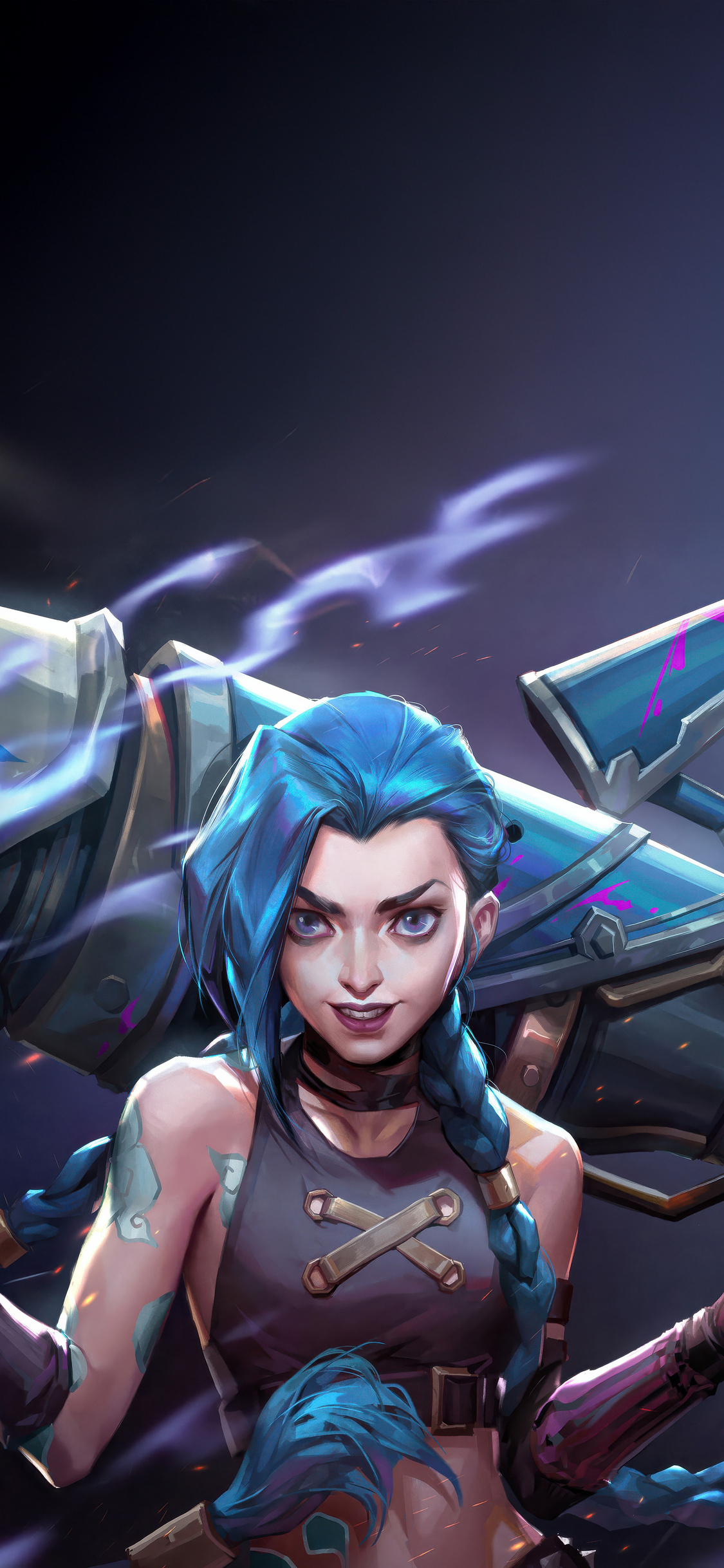1125x2436 Jinx Smile Now Boom Later Iphone XS,Iphone 10,Iphone X ,HD 4k ...