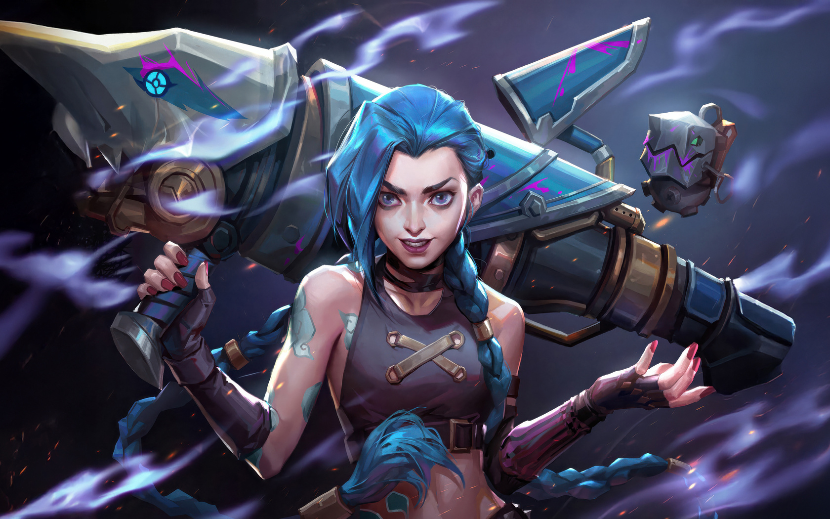 1680x1050 Jinx Smile Now Boom Later Wallpaper,1680x1050 Resolution HD ...