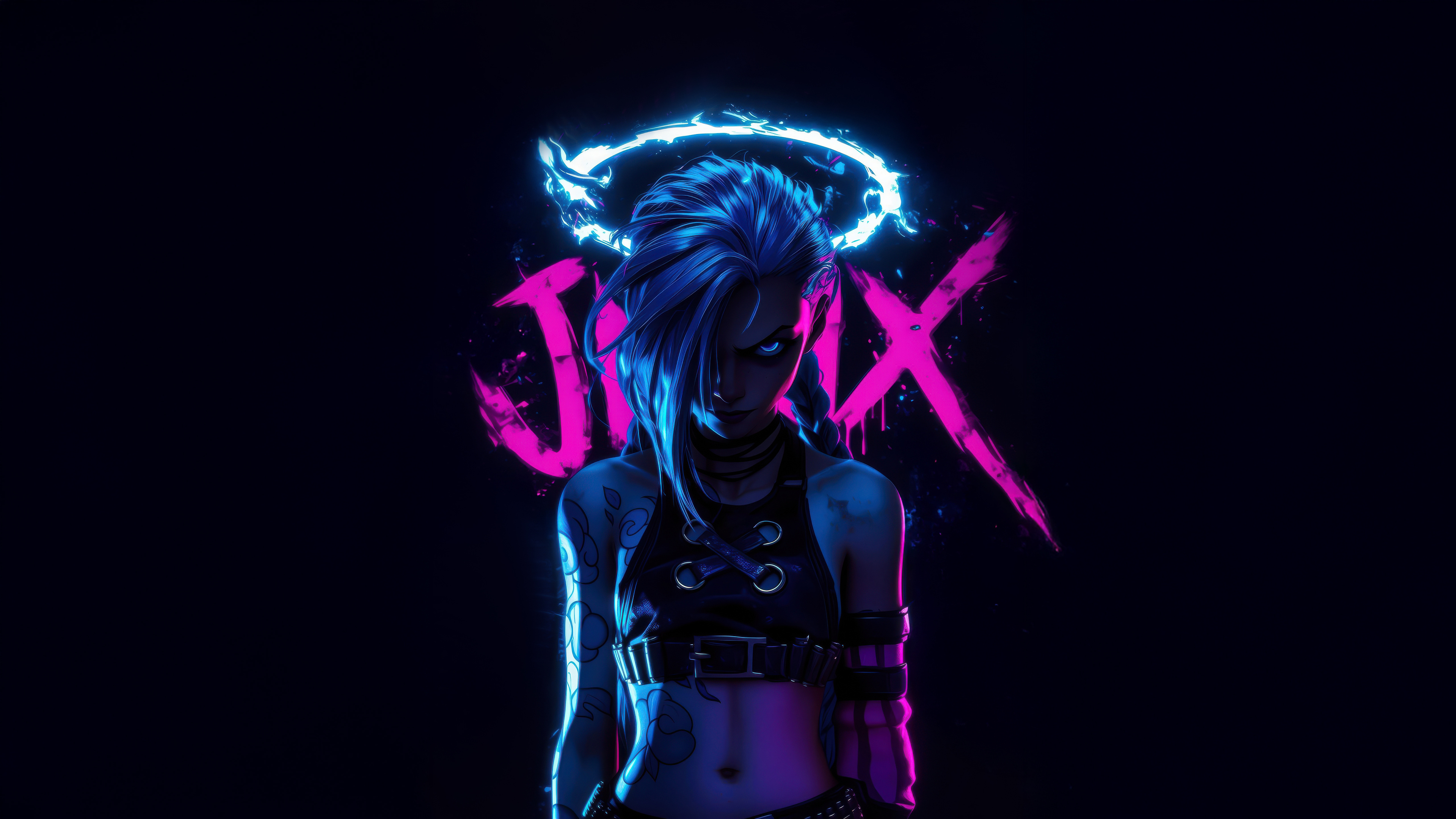 3840x2160 Jinx The Art Of Chaos 4K ,HD 4k Wallpapers,Images,Backgrounds ...