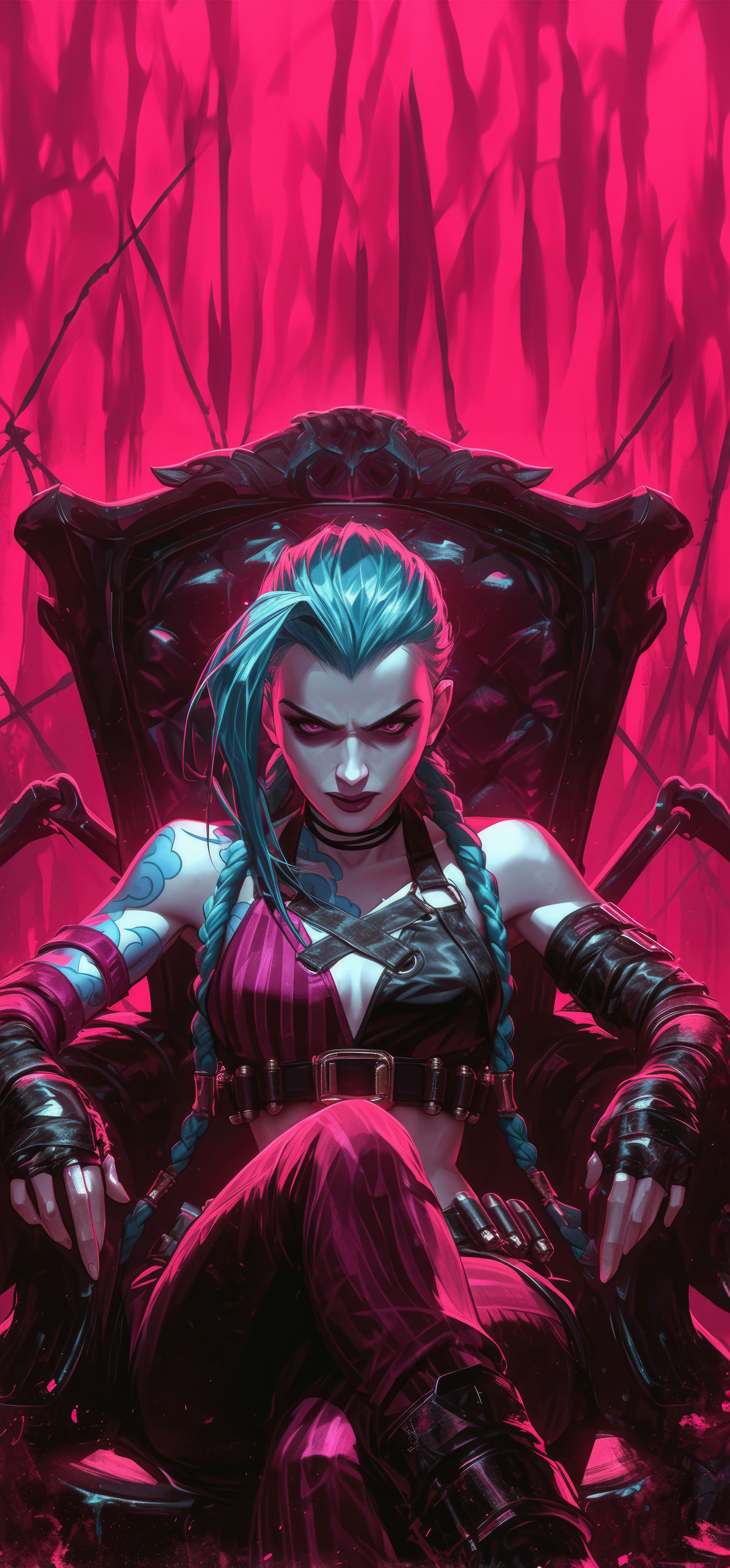 1242x2668 Jinx Twisted Fate Iphone XS MAX ,HD 4k Wallpapers,Images ...