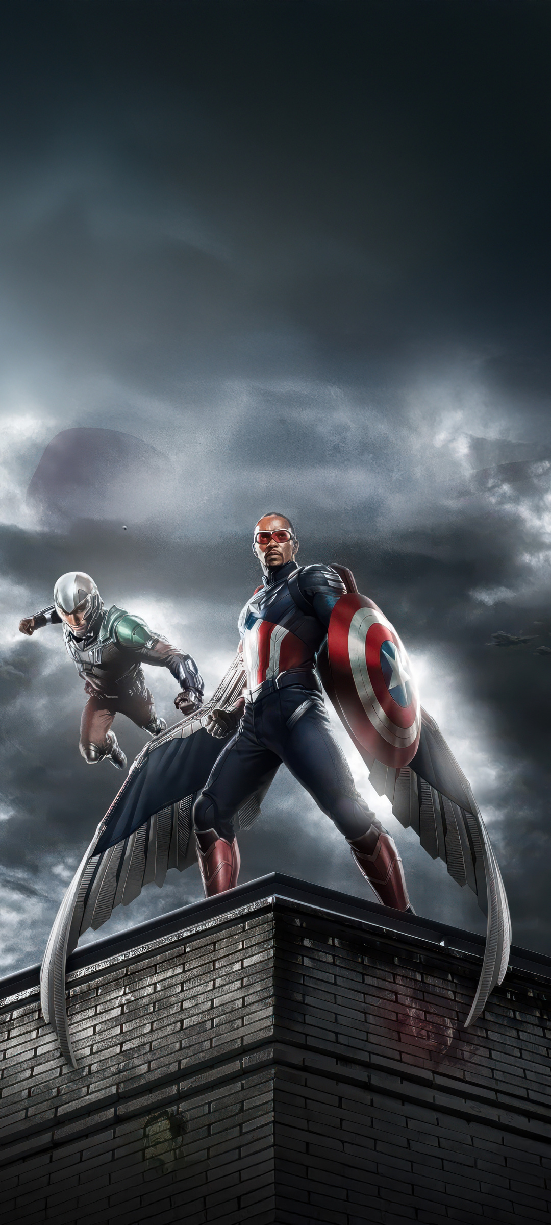 1080x2400 Joaquin Torres Falcon X Captain America Google Pixel 7 ,HD 4k ...