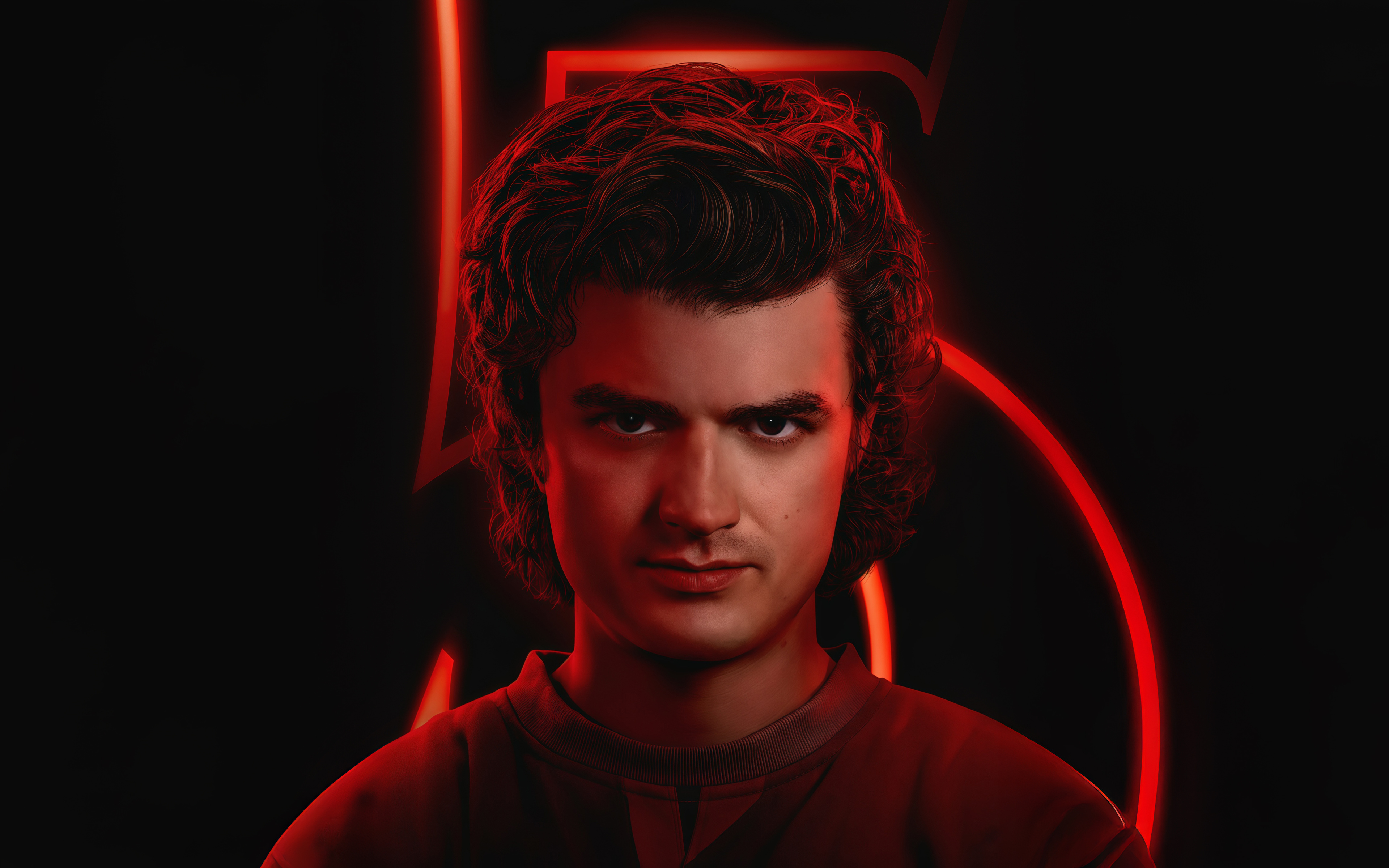 3840x2400 Joe Keery As Steve Harrington In Stranger Things Season 5 4K ...