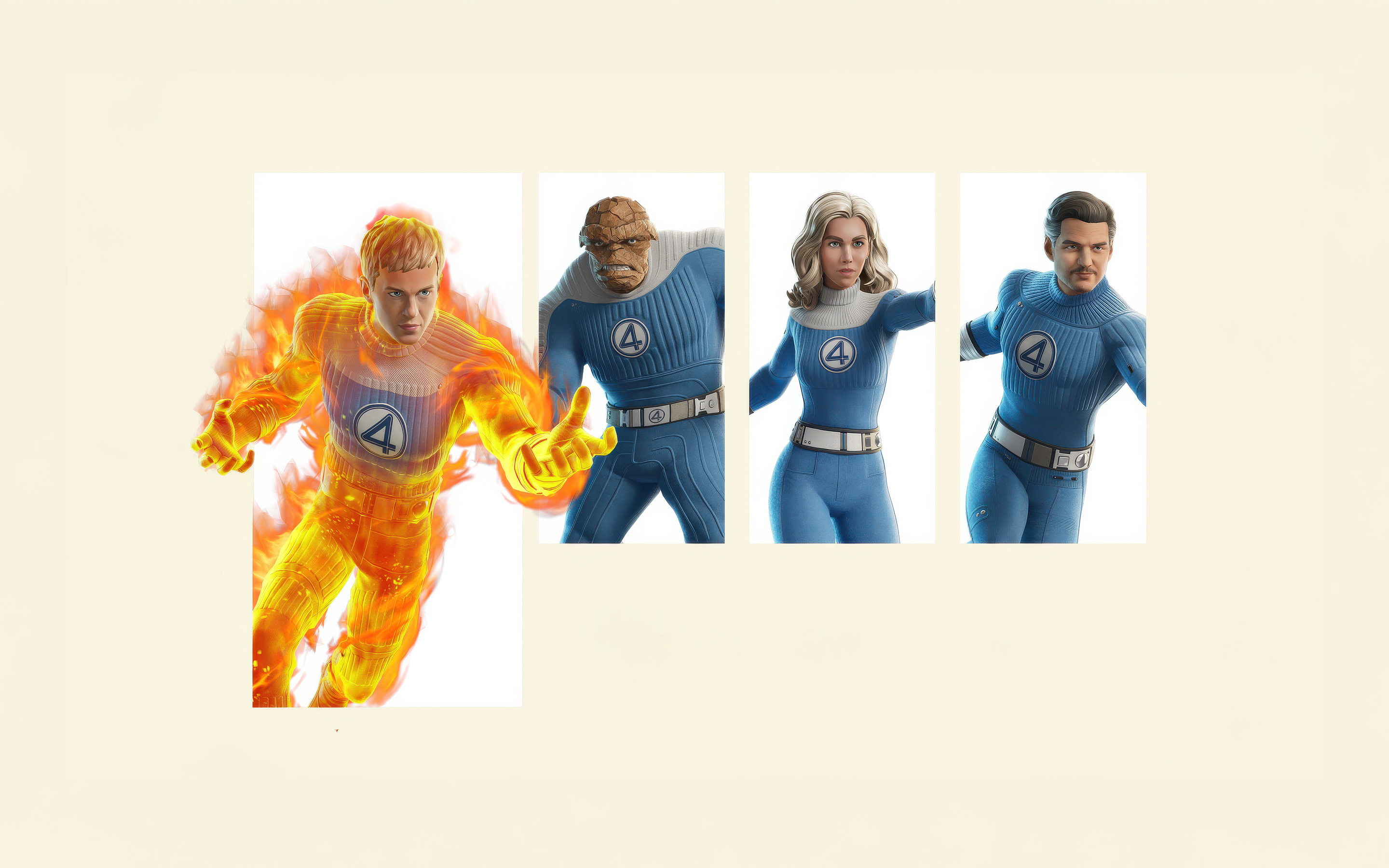 2880x1800 Johnny Storm In The Fantastic Four First Steps X Fortnite ...