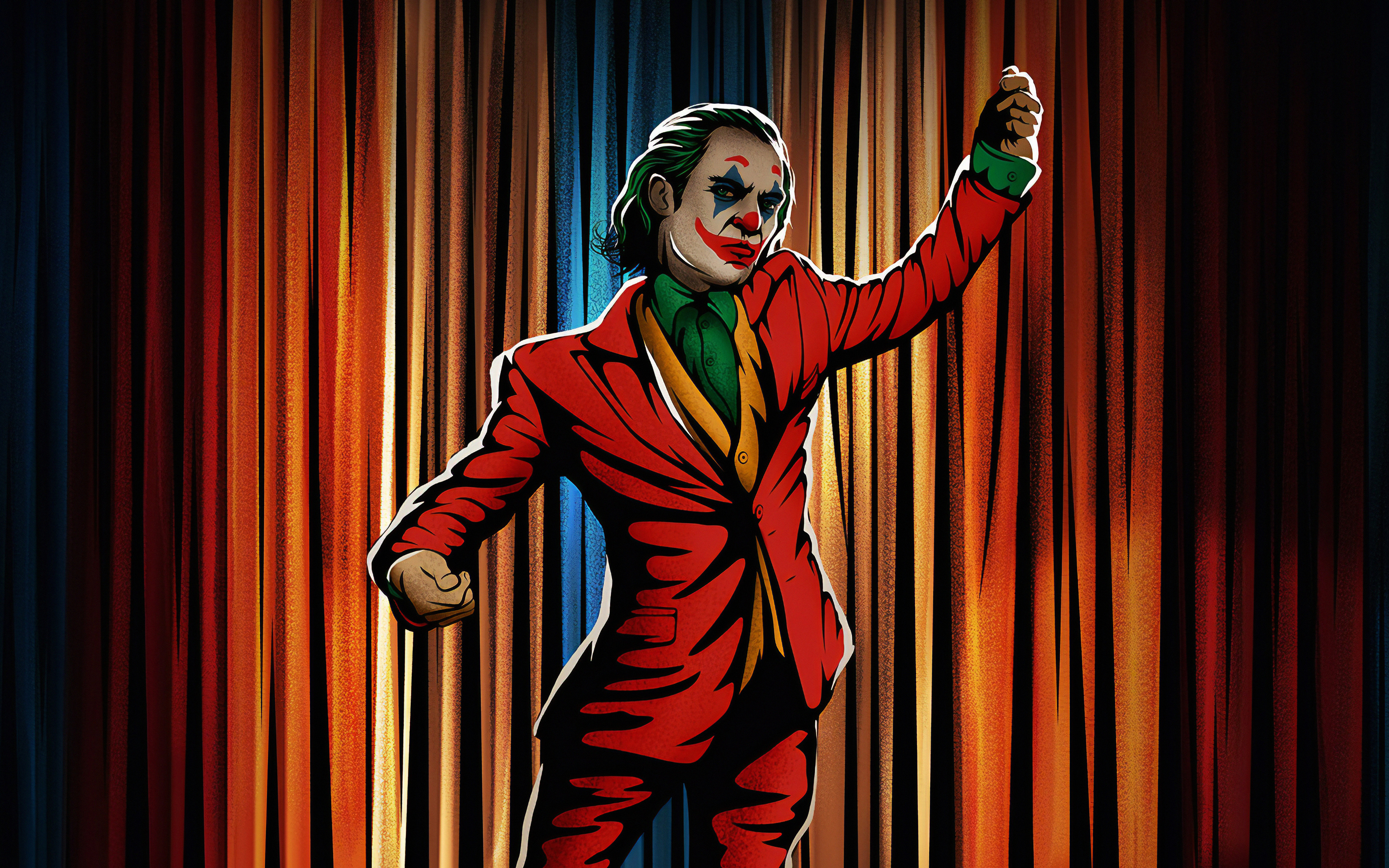 3840x2400 Joker Dancing 4K ,HD 4k Wallpapers,Images,Backgrounds,Photos ...