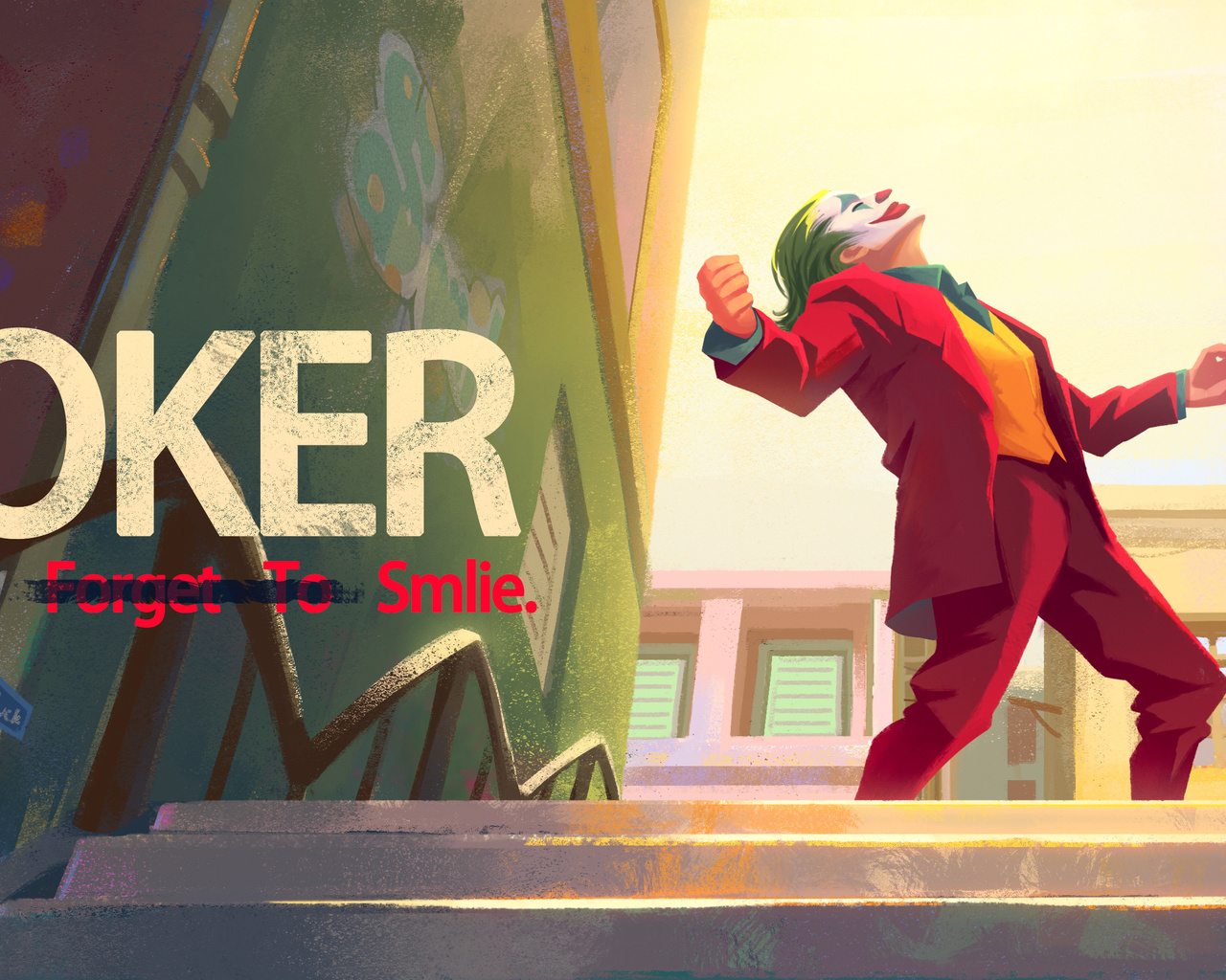 1280x1024 Joker Dont Forget To Smile Wallpaper,1280x1024 Resolution HD ...
