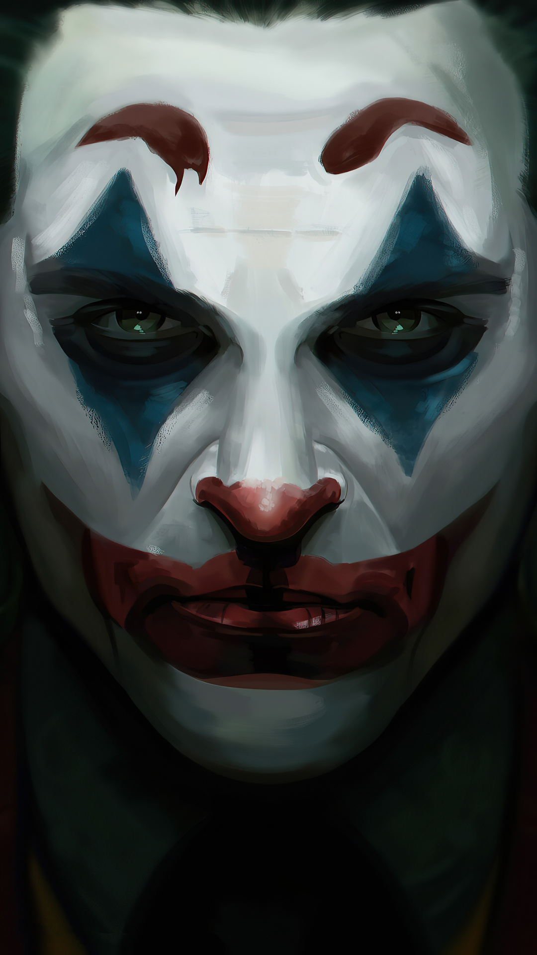 1080x1920 Joker Face Close Up 4k Iphone 7,6s,6 Plus, Pixel xl ,One Plus ...