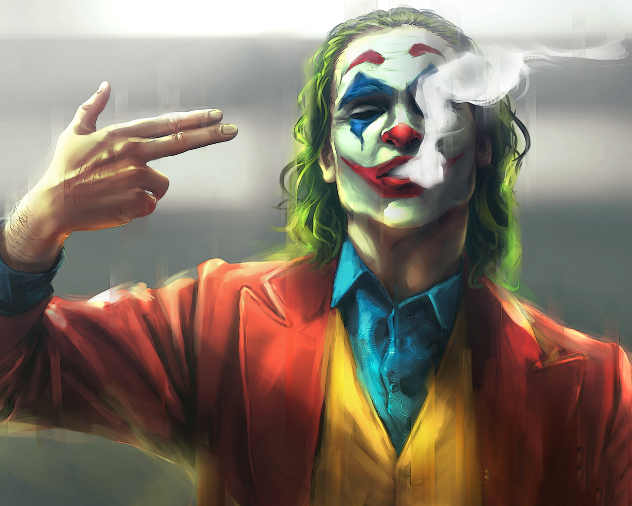 1280x1024 Joker Finger Gun Shot 1280x1024 Resolution HD 4k Wallpapers ...
