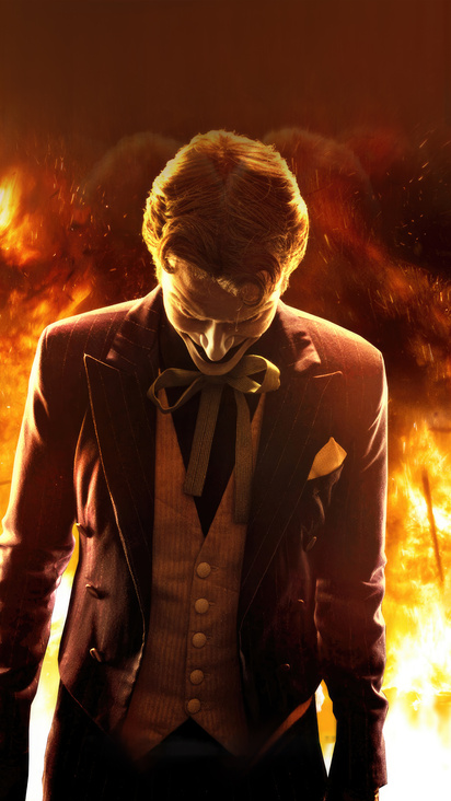 412x732 Joker Fire Inside 412x732 Resolution HD 4k Wallpapers, Images ...