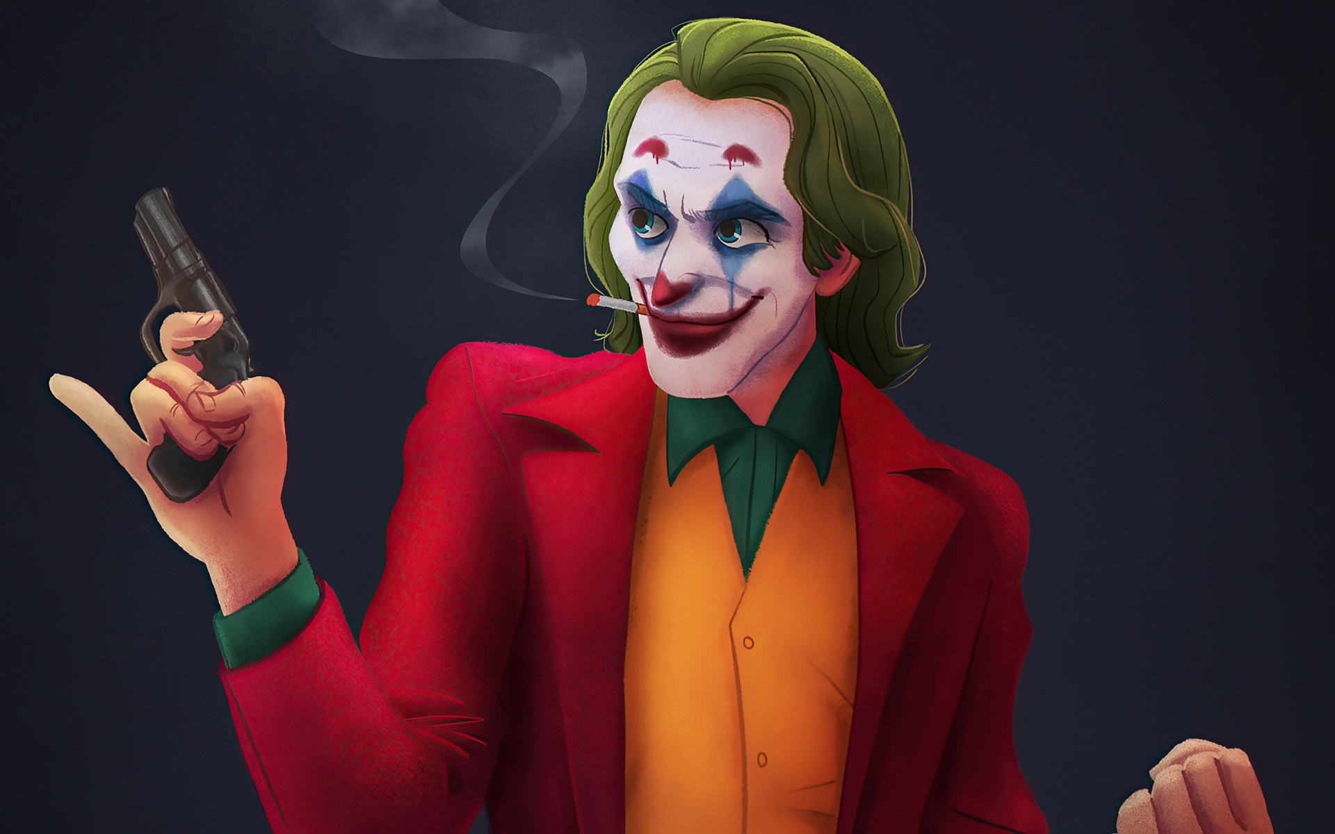 1920x1200 Joker Gun Up 1080P Resolution ,HD 4k Wallpapers,Images ...