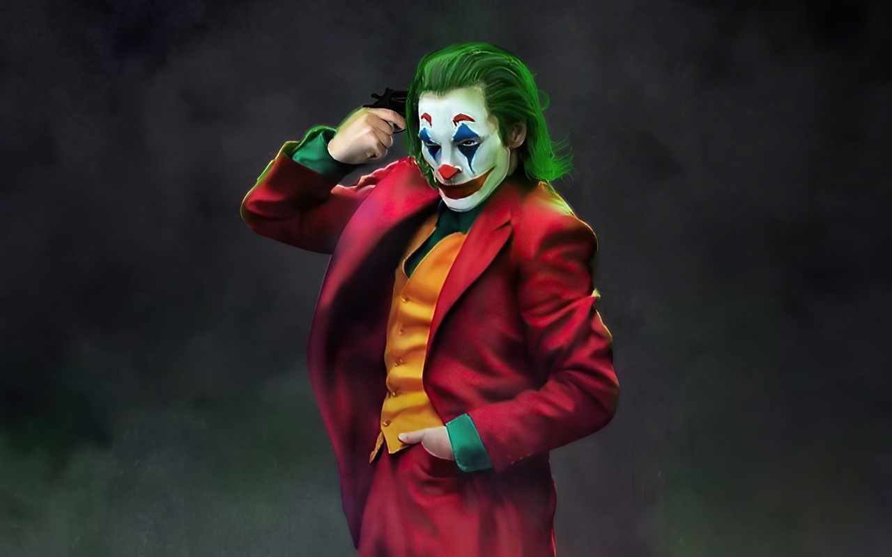 1280x800 Joker On Head Gun Point 720P ,HD 4k Wallpapers,Images ...