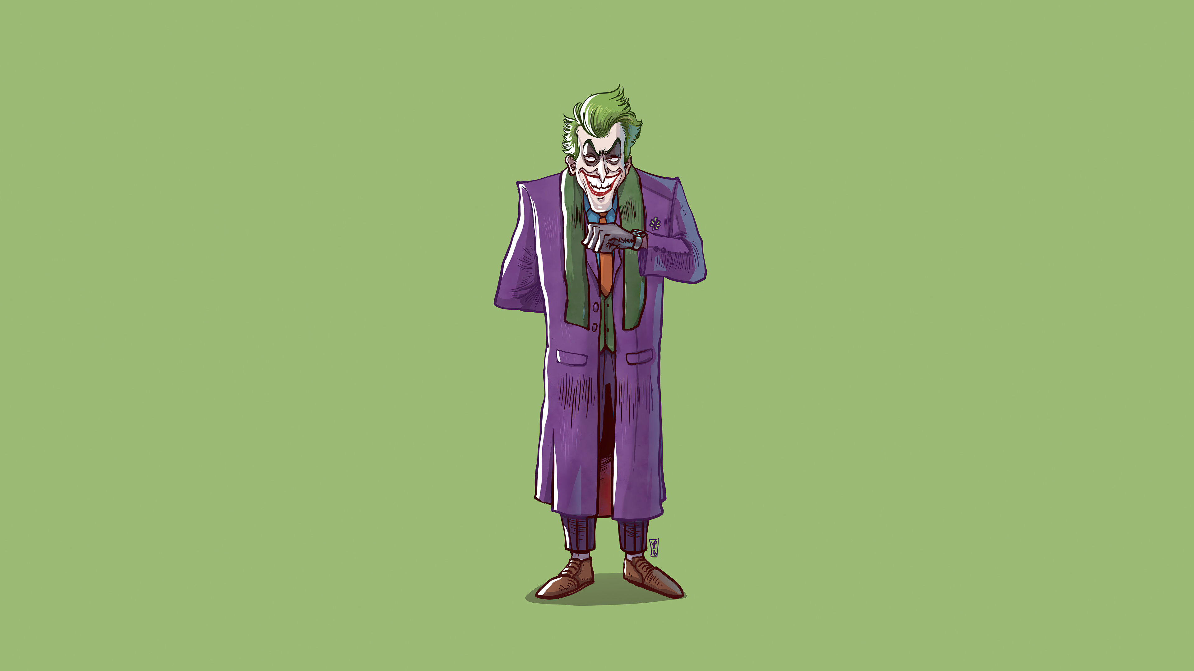 3840x2160 Joker Standing Minimal 4k 4K ,HD 4k Wallpapers,Images ...