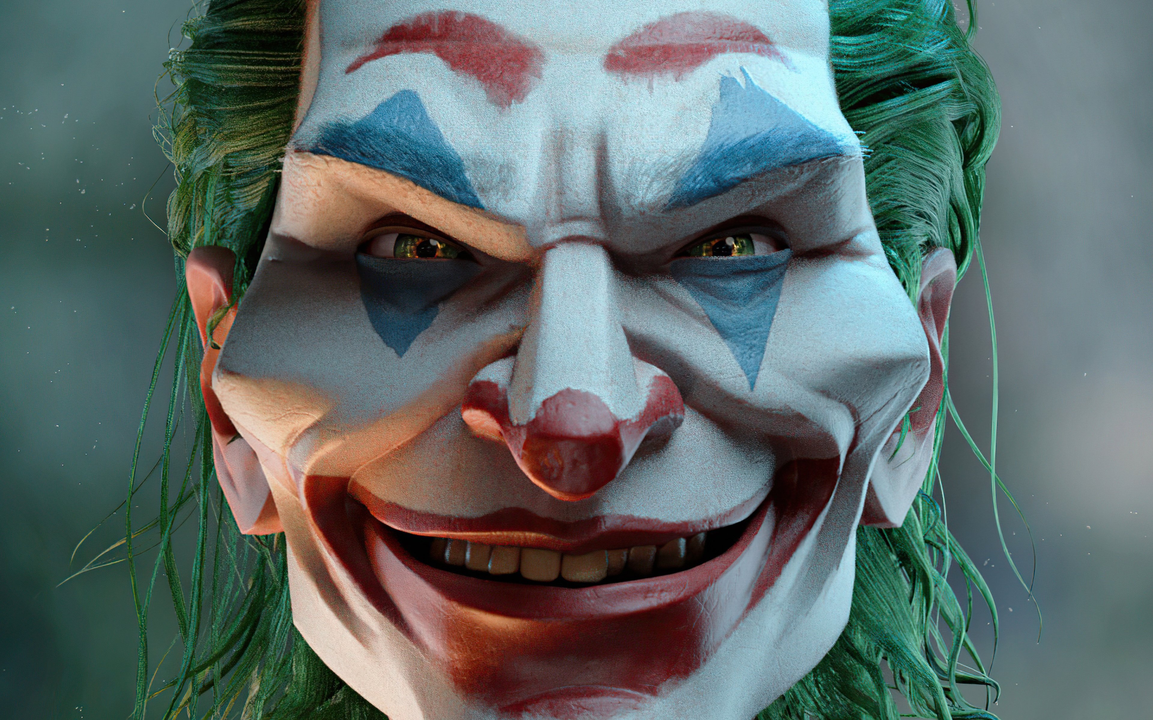 3840x2400 Joker Strange Face 4k 4K ,HD 4k Wallpapers,Images,Backgrounds ...