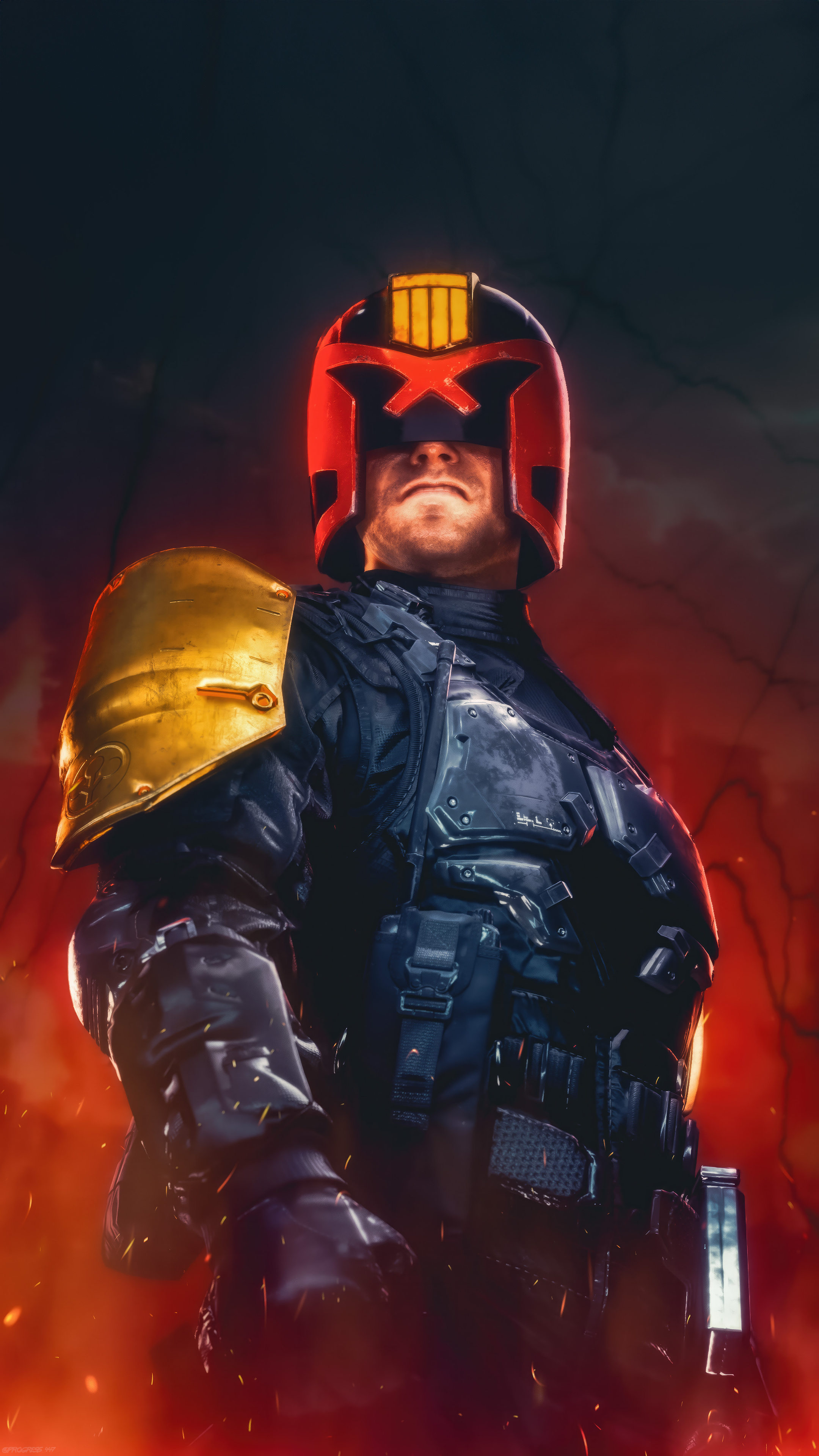 2160x3840 Judge Dredd Cyberpunk 2077 Sony Xperia X,XZ,Z5 Premium ,HD 4k ...