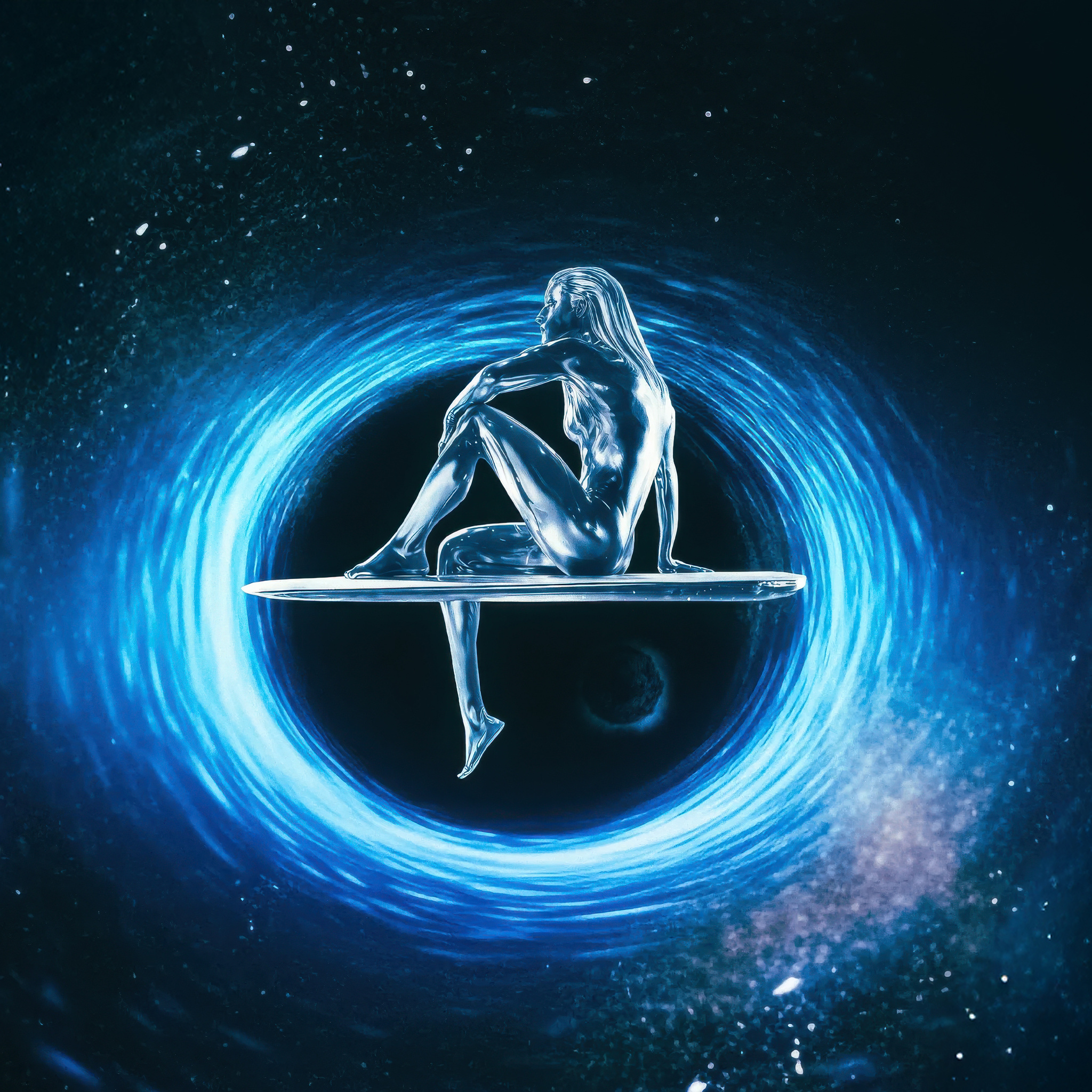 2048x2048 Julia Garner As Silver Surfer In The Fantastic Four First ...