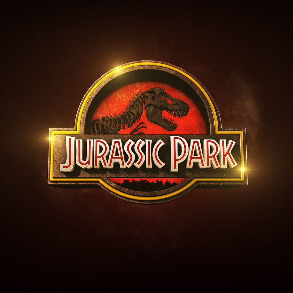 1024x1024 Jurassic Park Logo 1024x1024 Resolution HD 4k Wallpapers ...