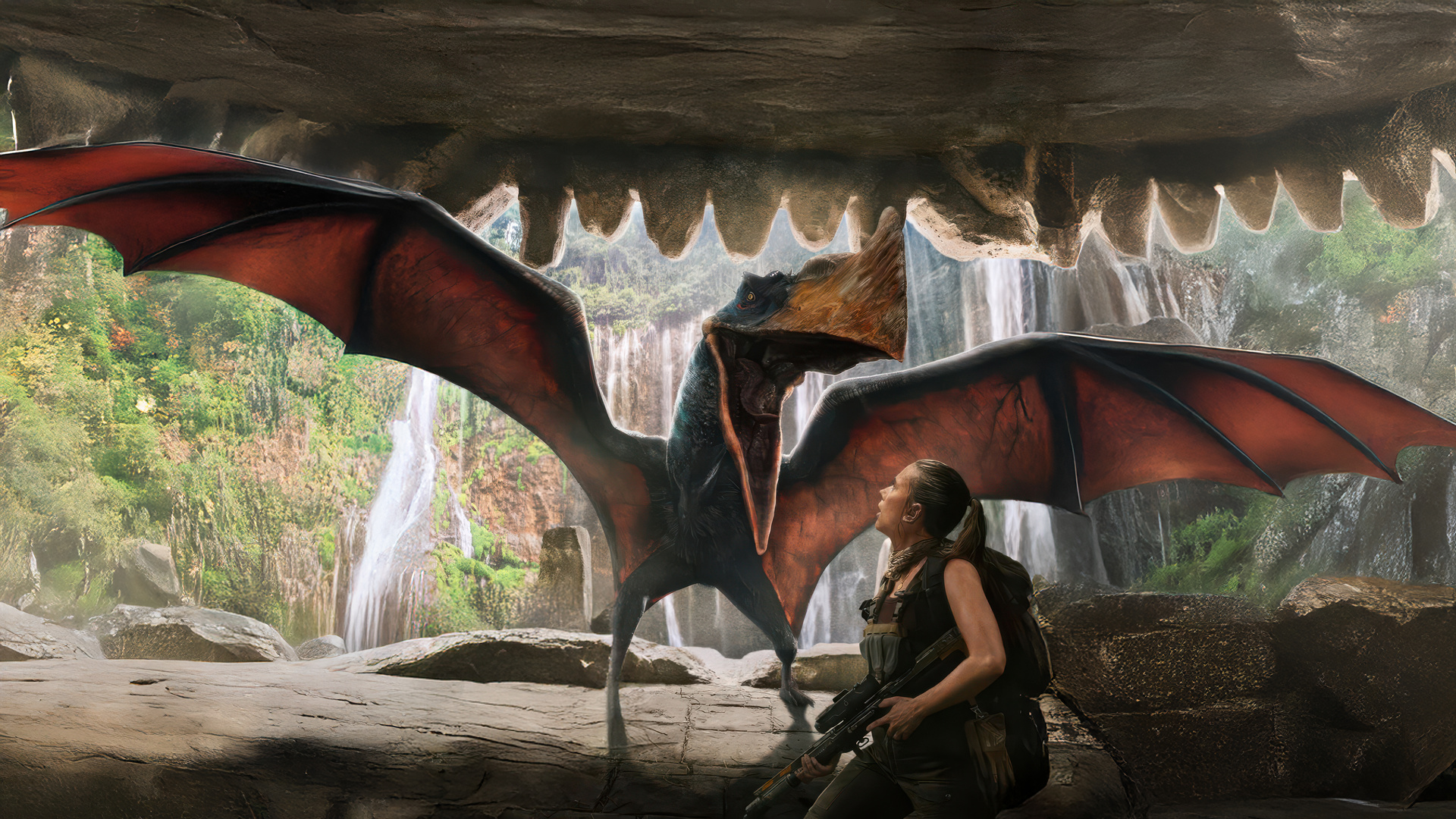 1920x1080 Jurassic World Rebirth Screen X Poster Laptop Full HD 1080P ...