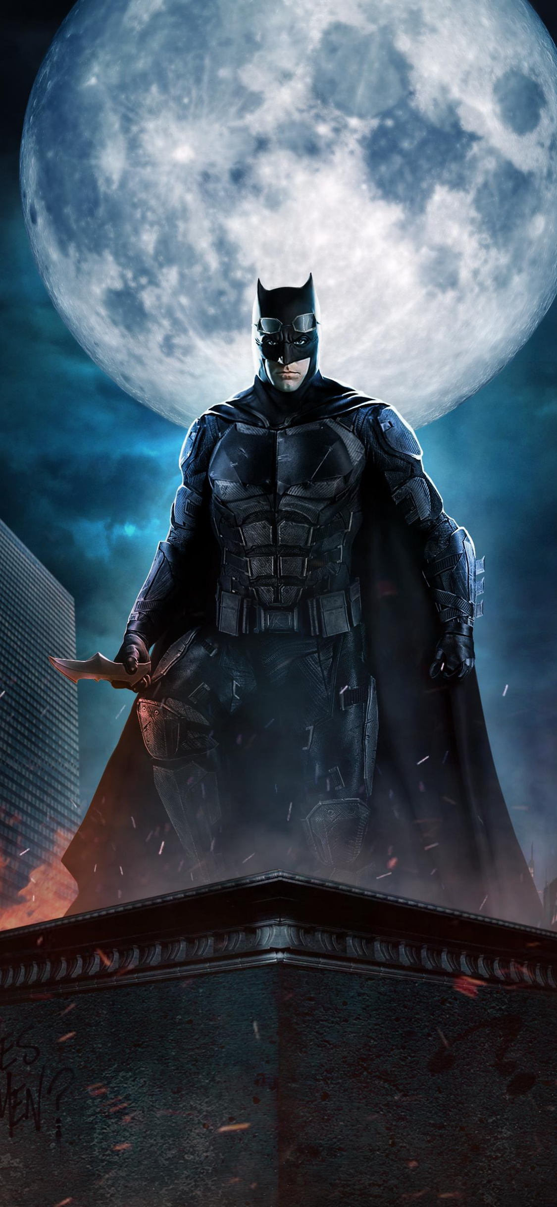 1125x2436 Justice League Batman The Dark Knight Fan Art Iphone XS ...