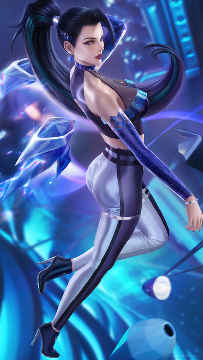 412x732 Kaisa League Of Legends Art 5k 412x732 Resolution HD 4k ...