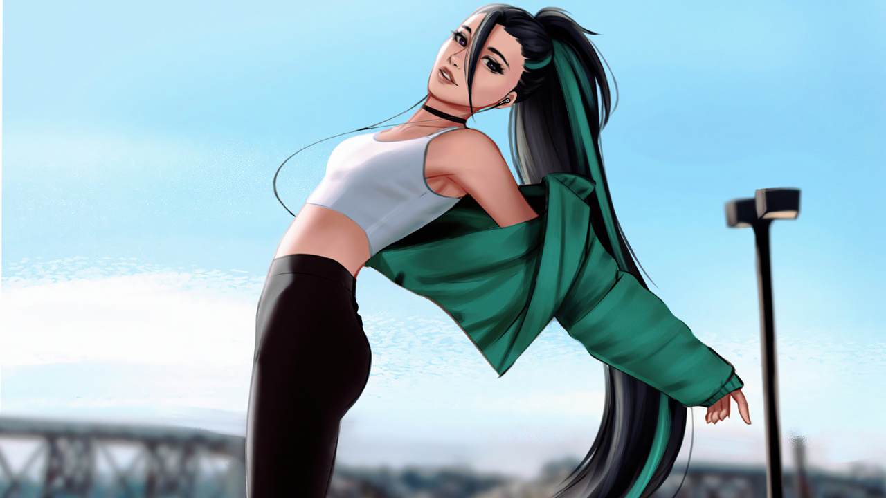 1280x720 Kaisa League Of Legends Dance 5k 720P ,HD 4k Wallpapers,Images ...