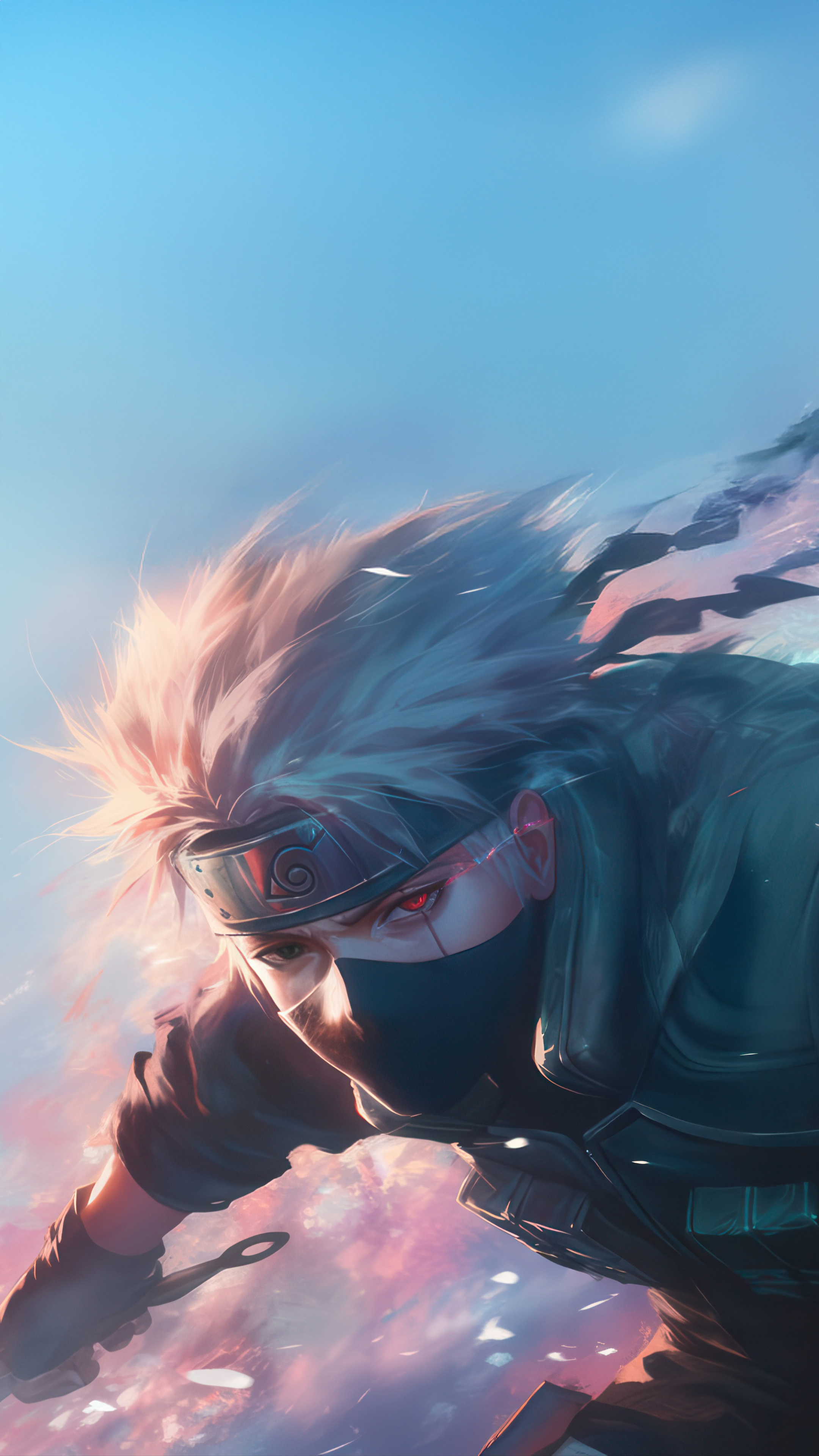 2160x3840 Kakashi Hatake Silver Haired Shinobi Master Sony Xperia X,XZ ...