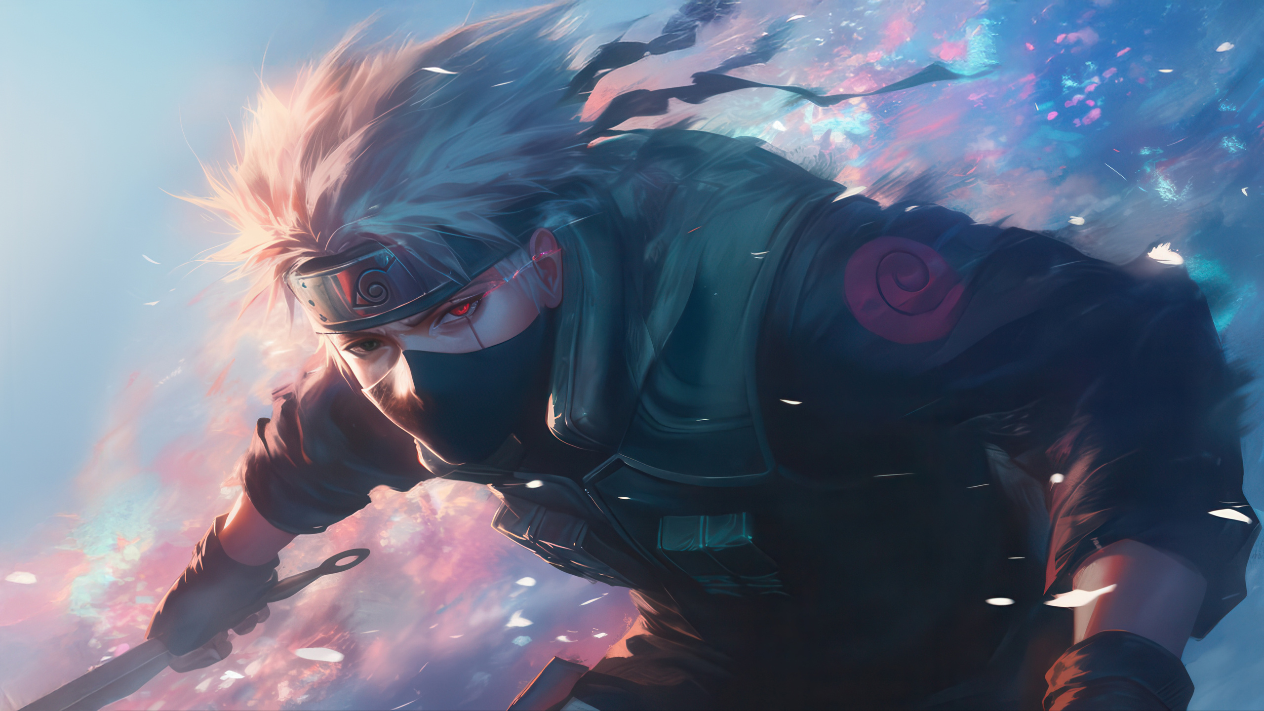 2560x1440 Kakashi Hatake Silver Haired Shinobi Master 1440P Resolution ...