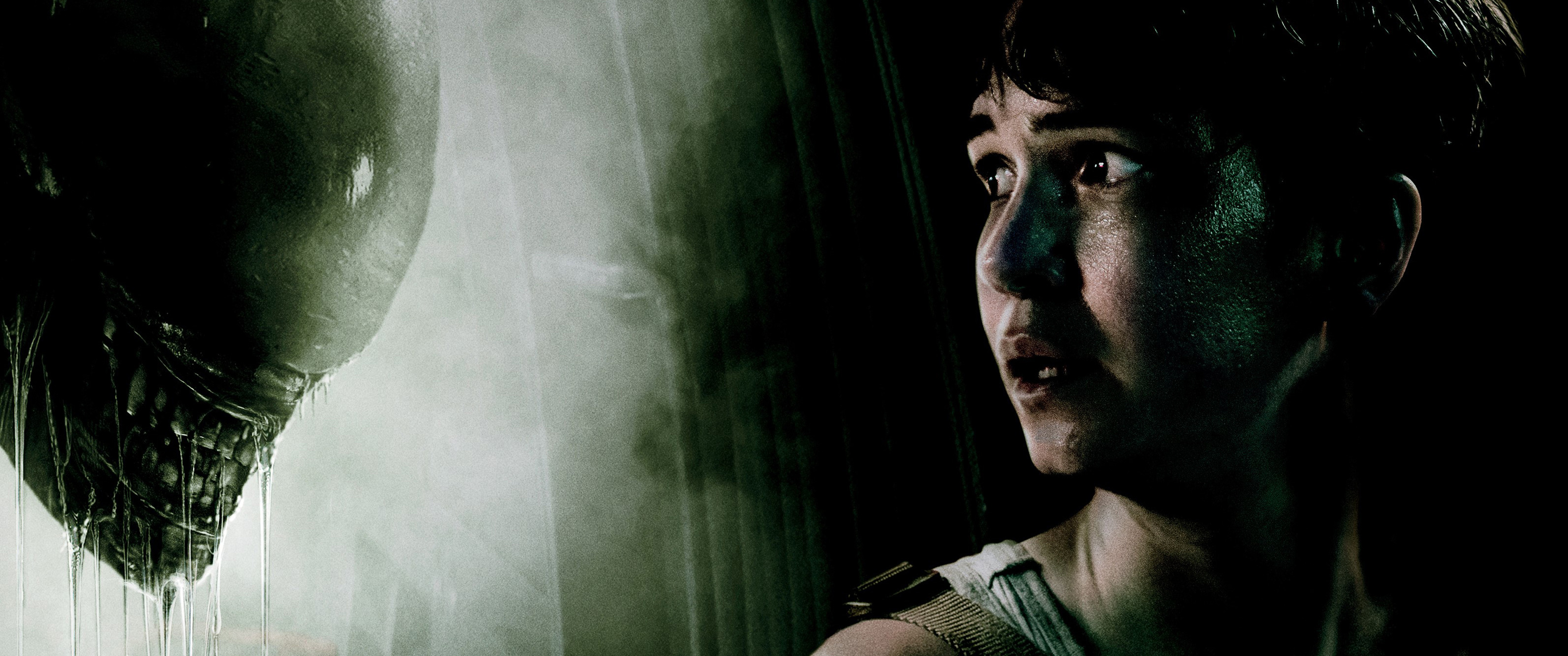 3440x1440 Katherine Waterston Facing Xenomorph Alien UltraWide Quad HD ...
