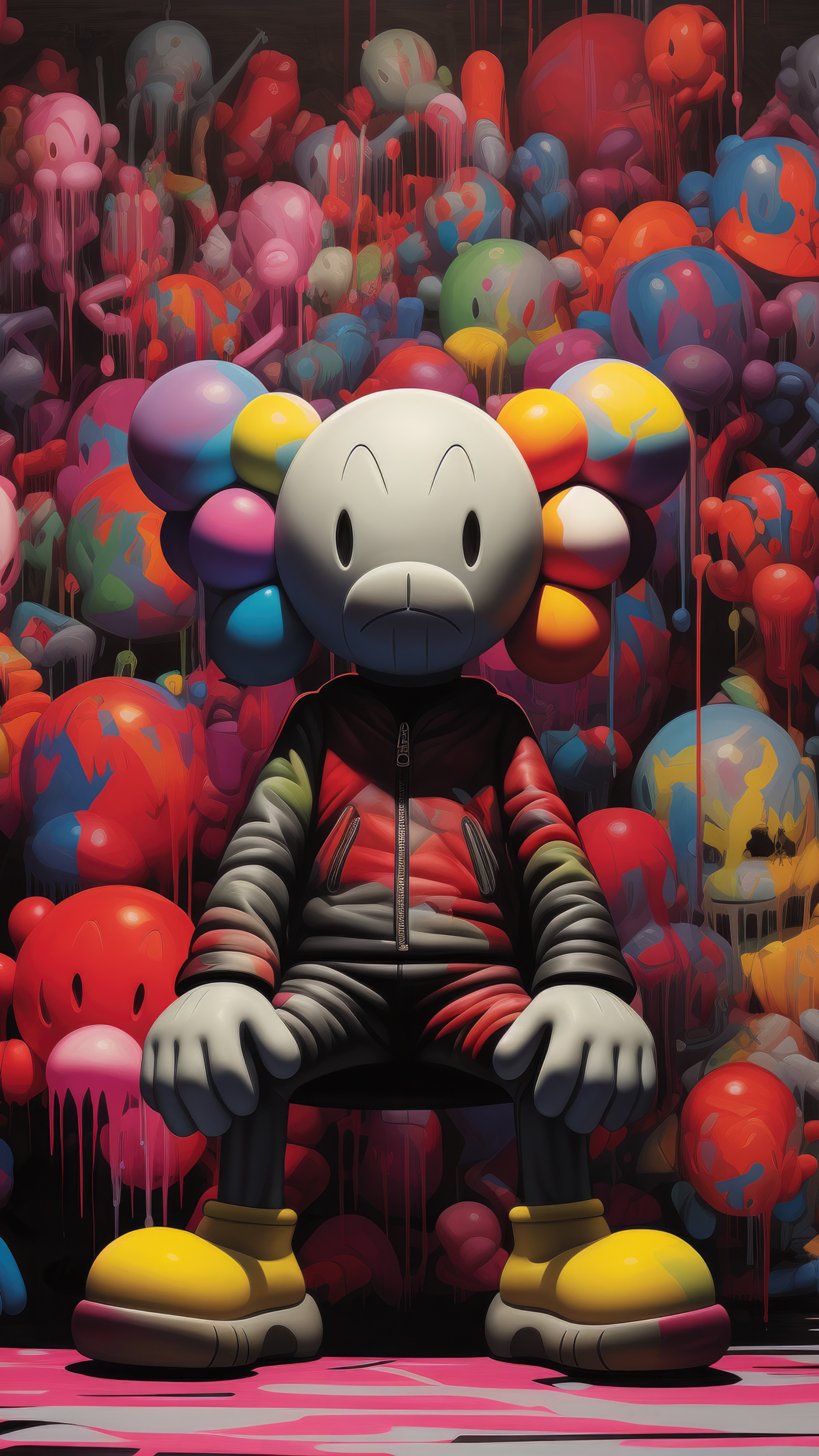 2160x3840 Kaws 4k Sony Xperia X,XZ,Z5 Premium ,HD 4k Wallpapers,Images ...