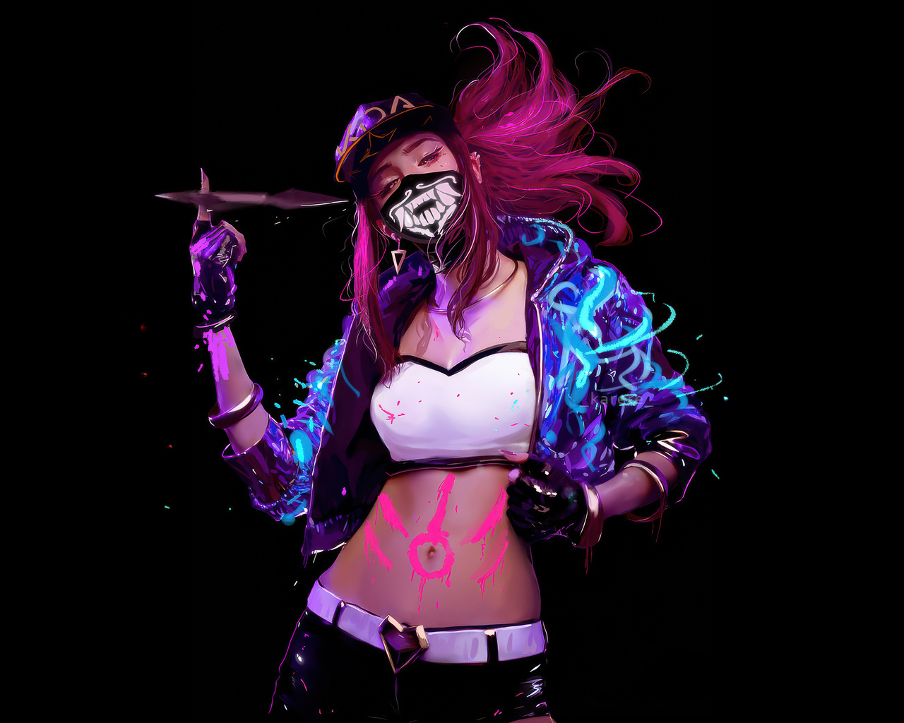1280x1024 Kda Akali 2025 Wallpaper,1280x1024 Resolution HD 4k Wallpapers,Images,Backgrounds ...