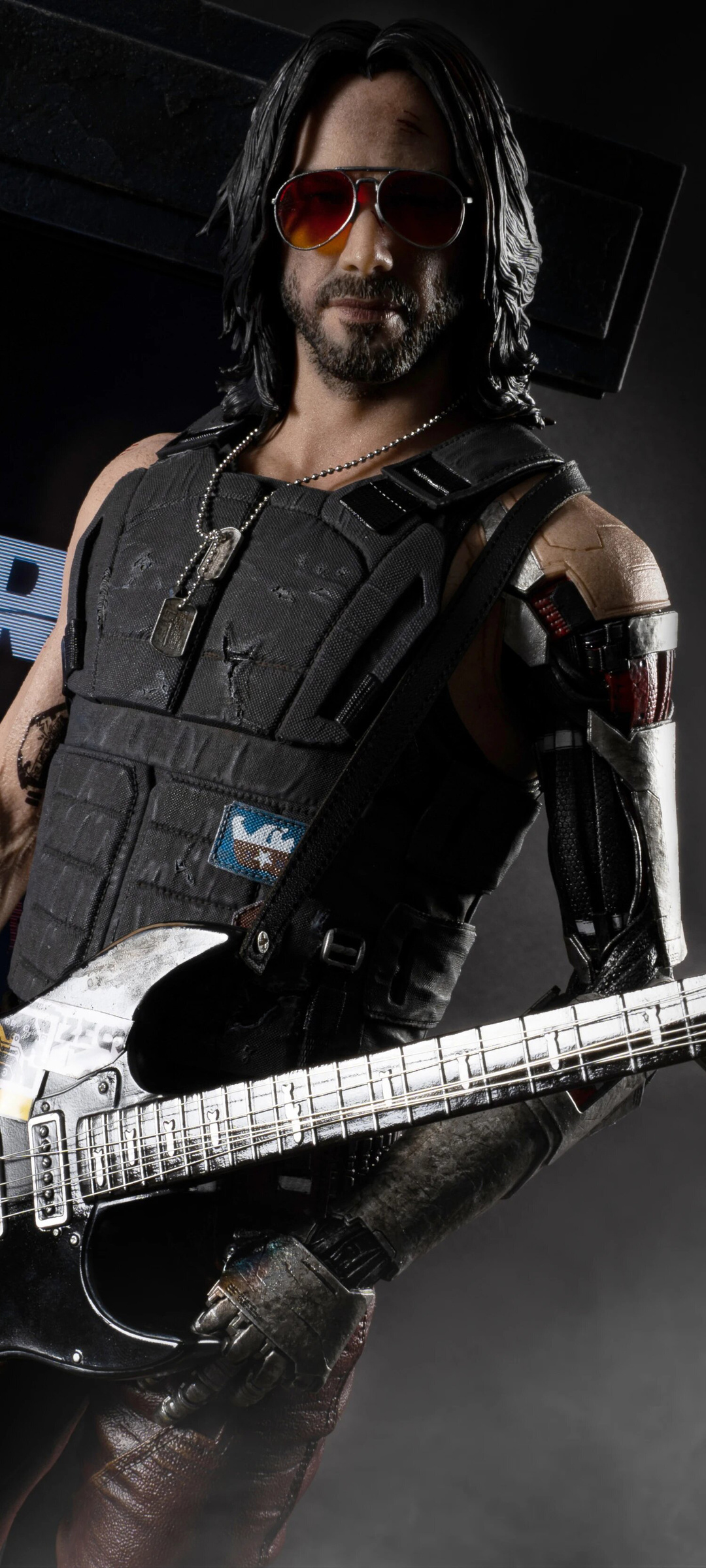 1080x2400 Keanu Reeves As Johnny Silverhand Cyberpunk 2077 5k Google ...