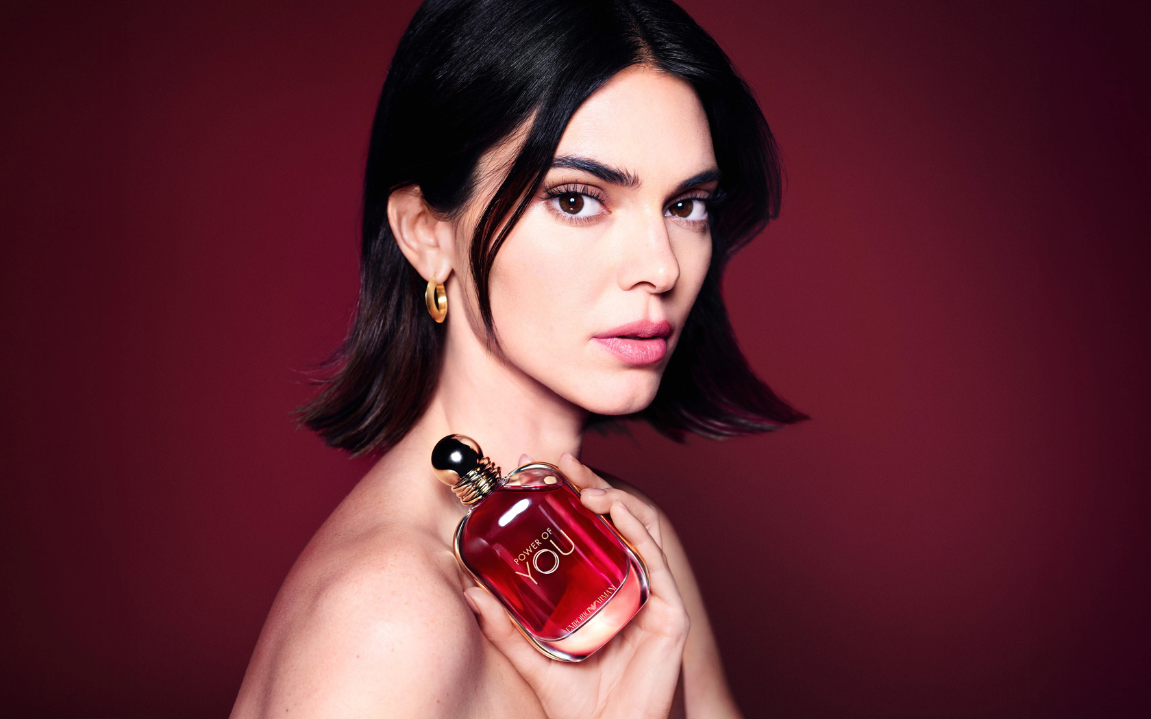 1680x1050 Kendall Jenner Emporio Armani Power Of You Fragrance 2026 ...