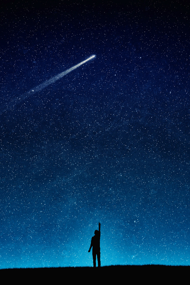 640x960 Kid Catching The Stars iPhone 4, iPhone 4S ,HD 4k Wallpapers ...