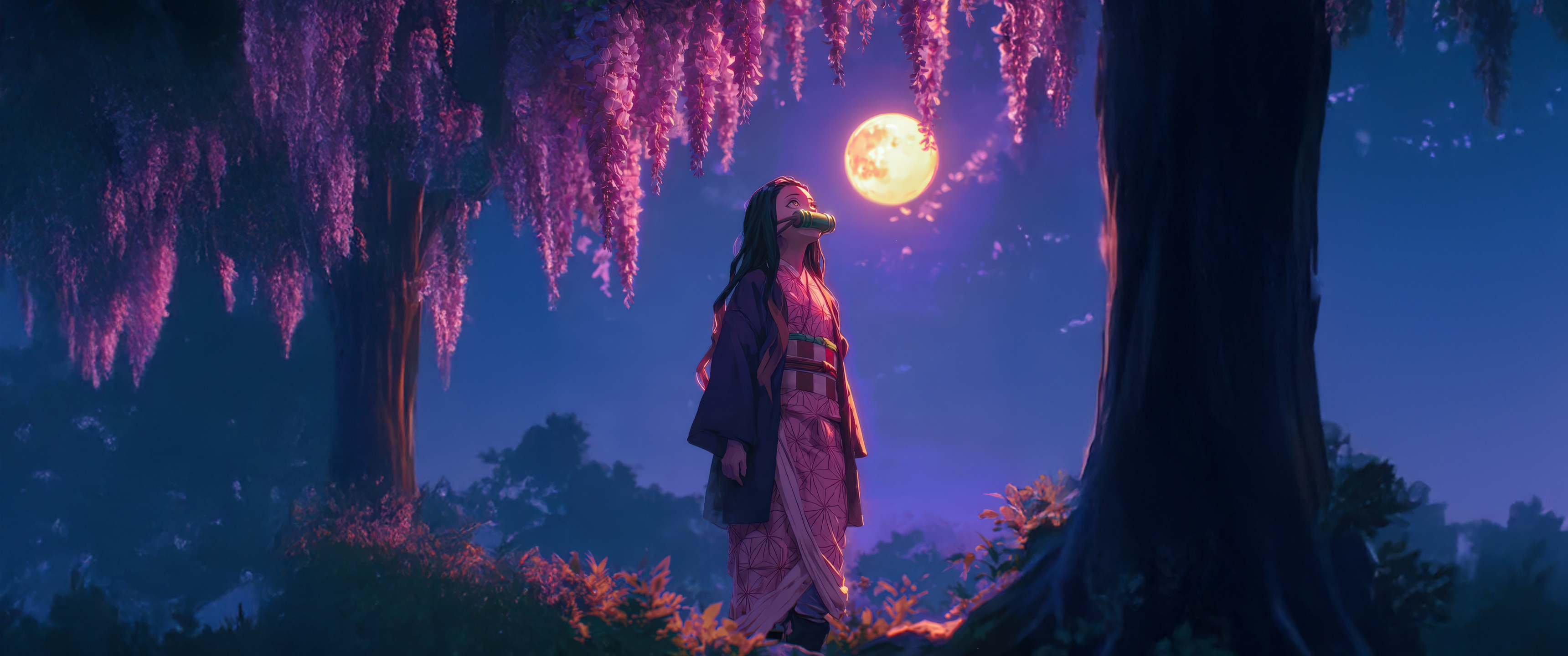 3440x1440 Kimetsu No Yaiba Demon Slayer UltraWide Quad HD 1440P ,HD 4k ...