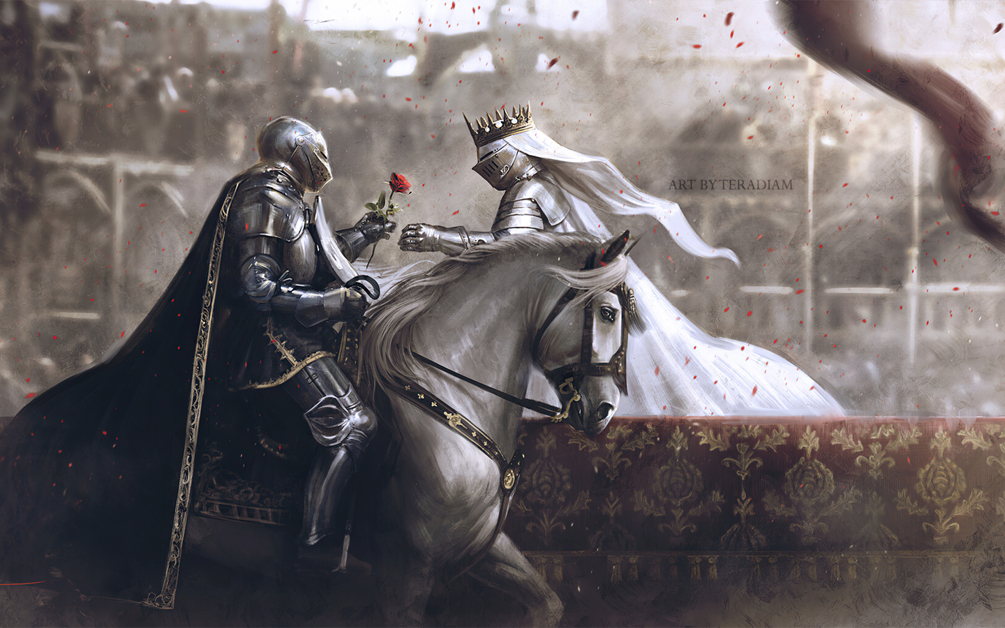 1440x900 Knight Armor Rose 4k Wallpaper,1440x900 Resolution HD 4k ...