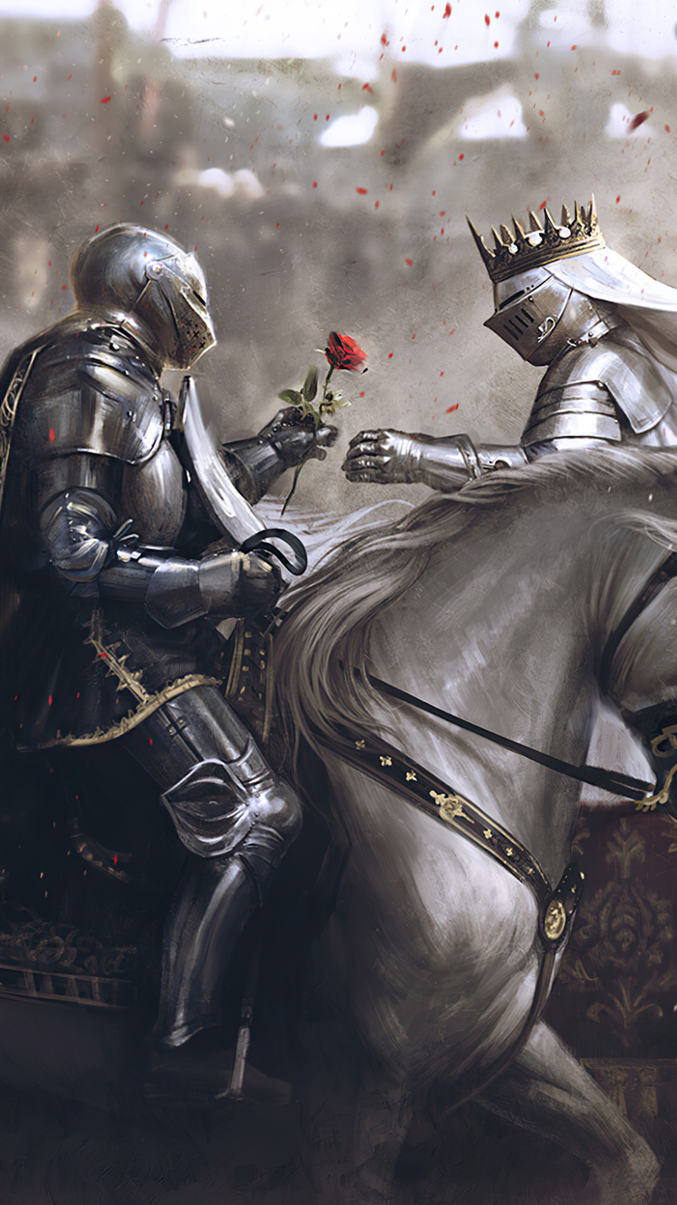 2160x3840 Knight Armor Rose 4k Sony Xperia X,XZ,Z5 Premium ,HD 4k ...